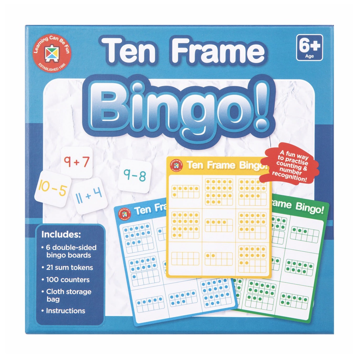 Ten Frame Bingo - Impact