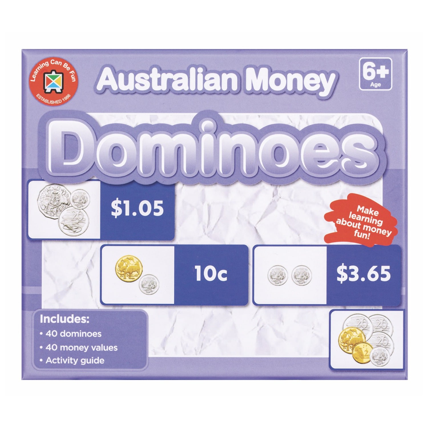 Australian Money Dominoes - Impact