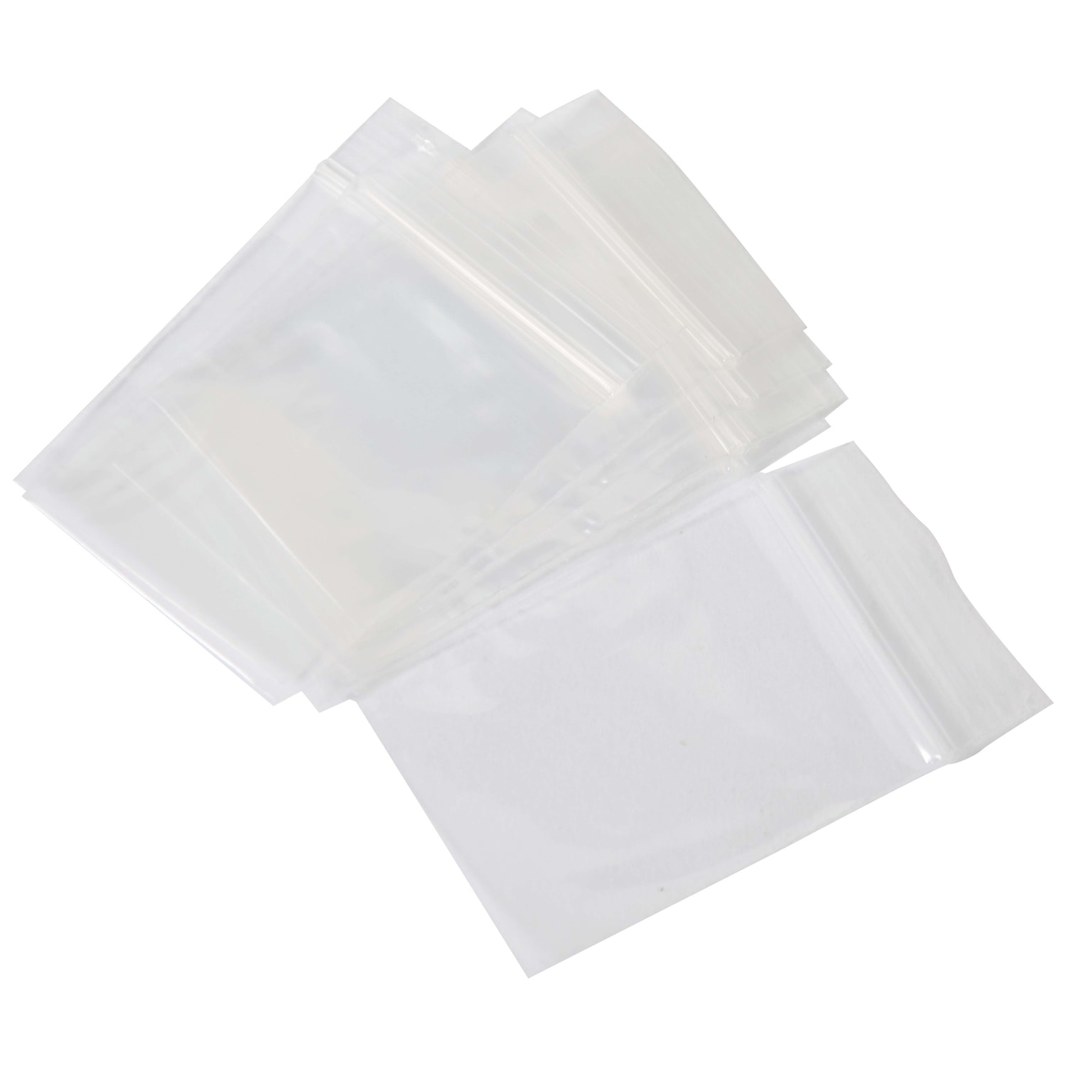 Sovereign Plastic Bag Resealable 100mmx205mm 1000 Pack - Impact