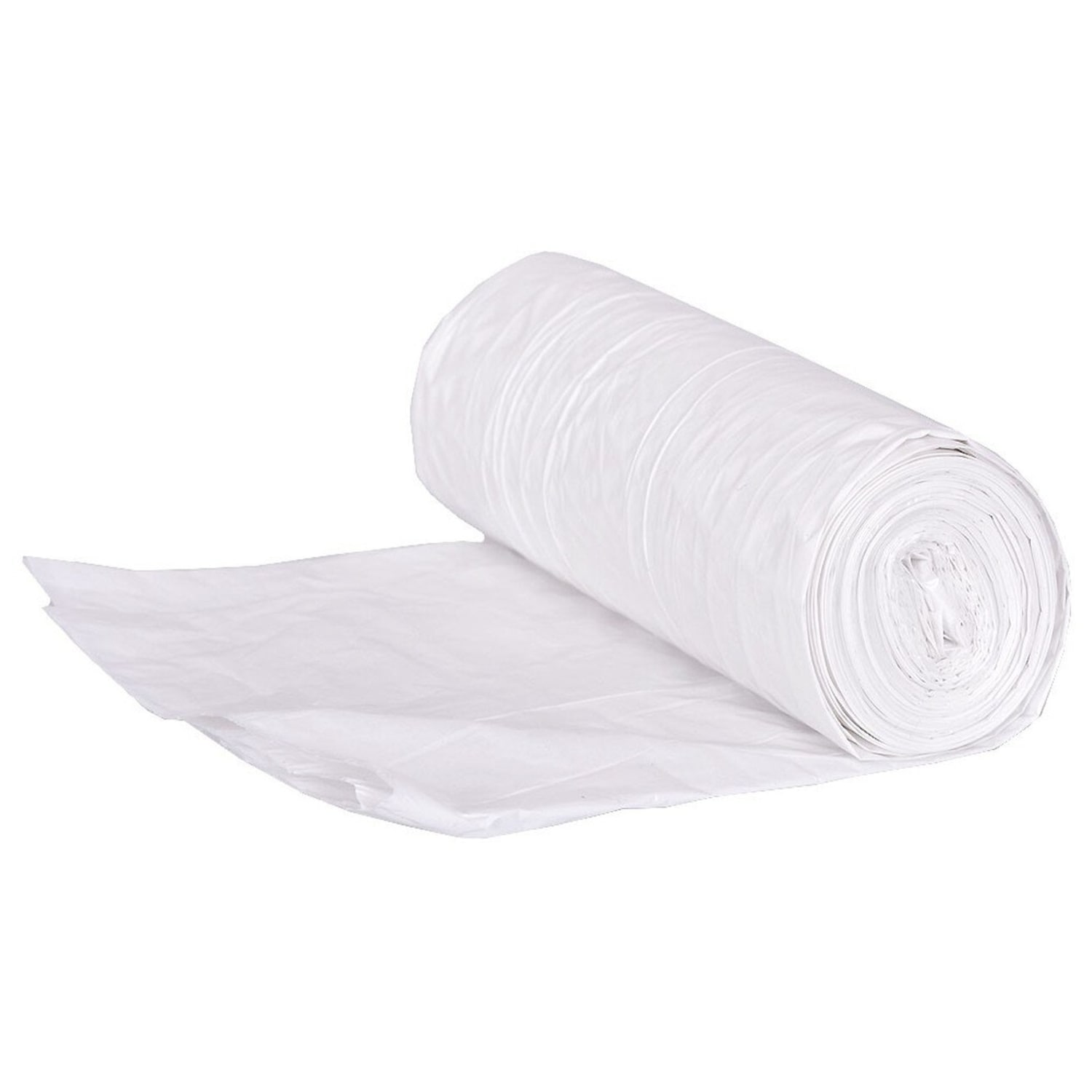 Small Kitchen Bin Liners White 18L - Roll of 50 - Impact