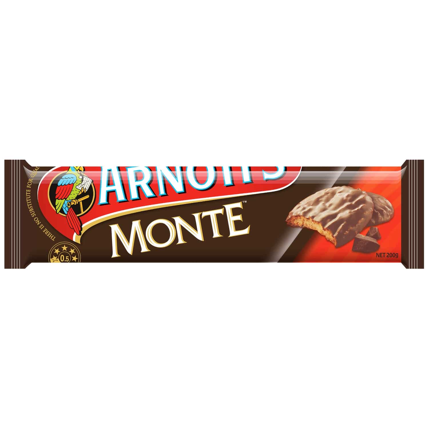 Arnotts Chocolate Monte Biscuits 200g - Impact