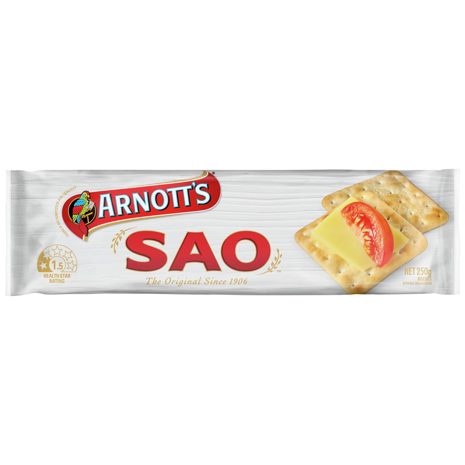 Arnotts Sao Crackers 250g - Impact