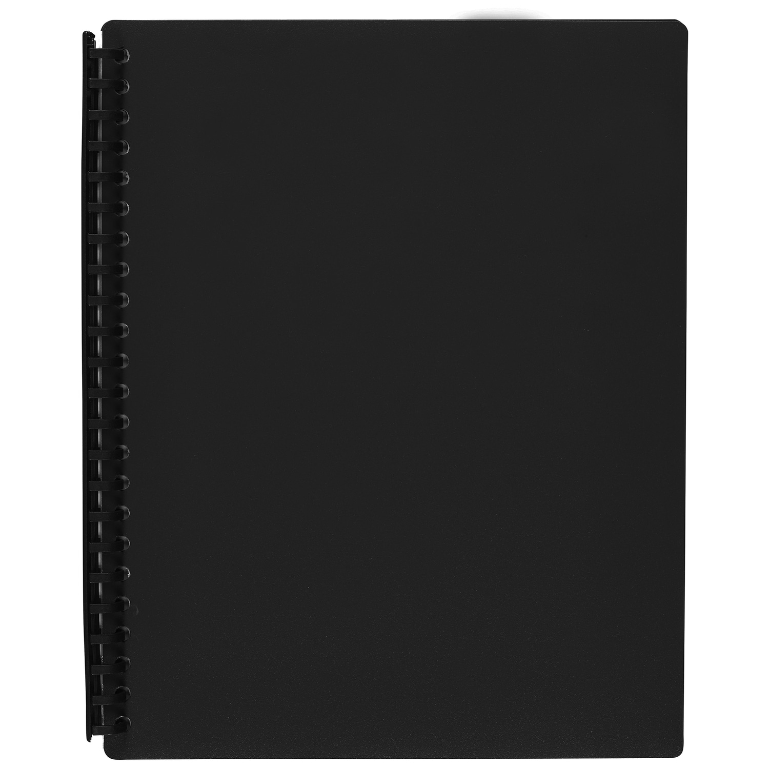 Display Book A4 20 Pocket Refillable Pocket Black - Impact