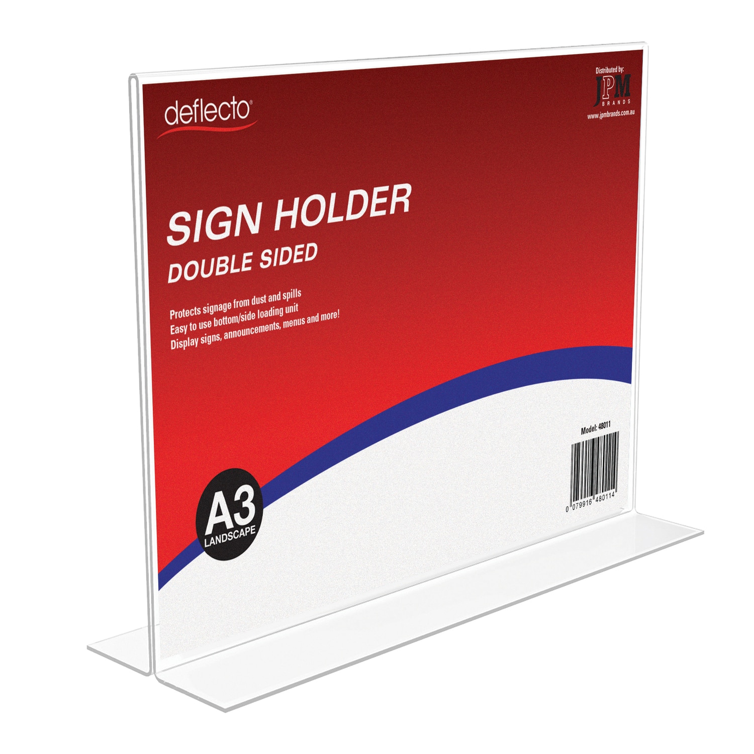 Sign Holder Double Sided - A3 Landscape - Impact