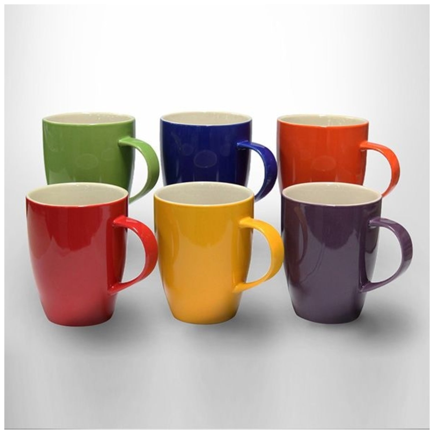 Connoisseur Mug Classic Assorted 300ml 6 Pack - Impact