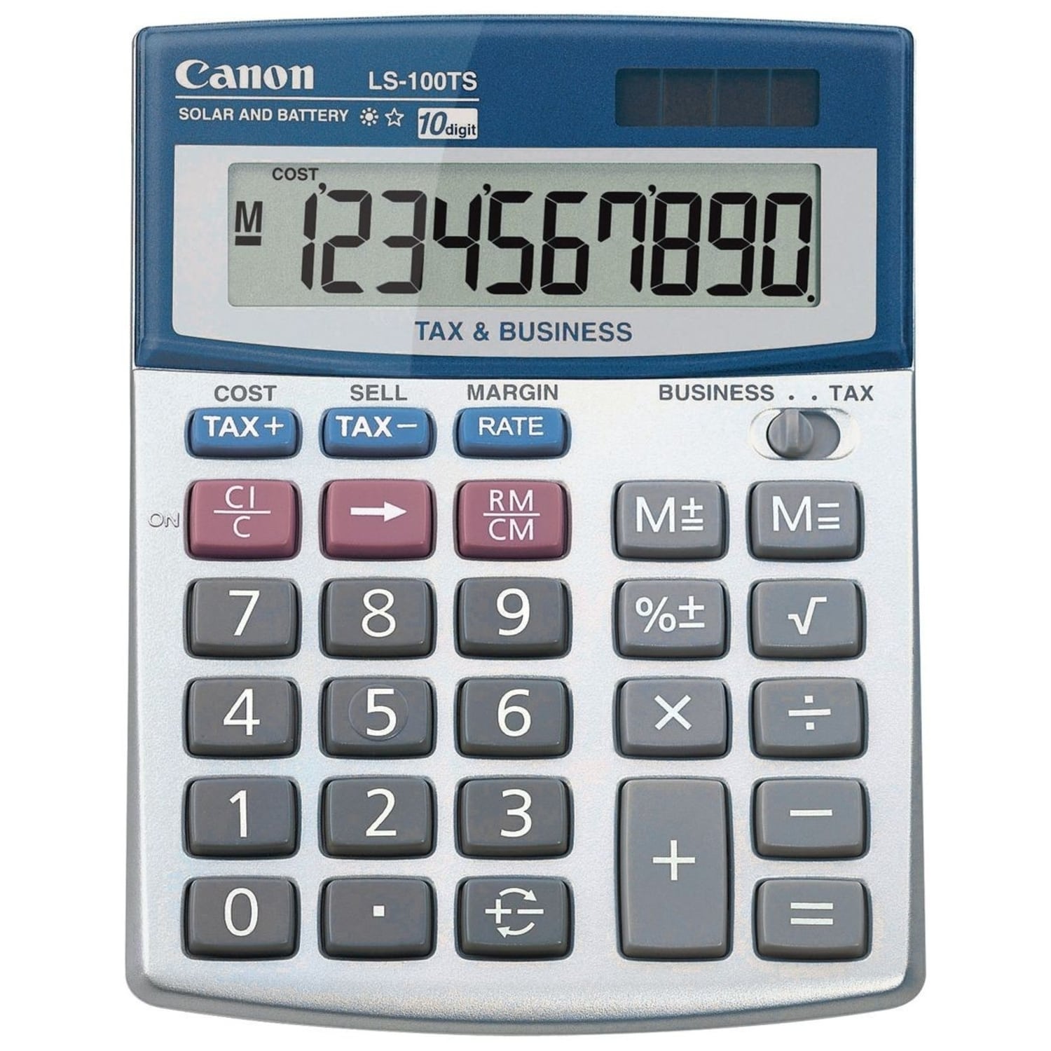Calculator Canon LS100TS 10 Digit Mini Desktop - Impact