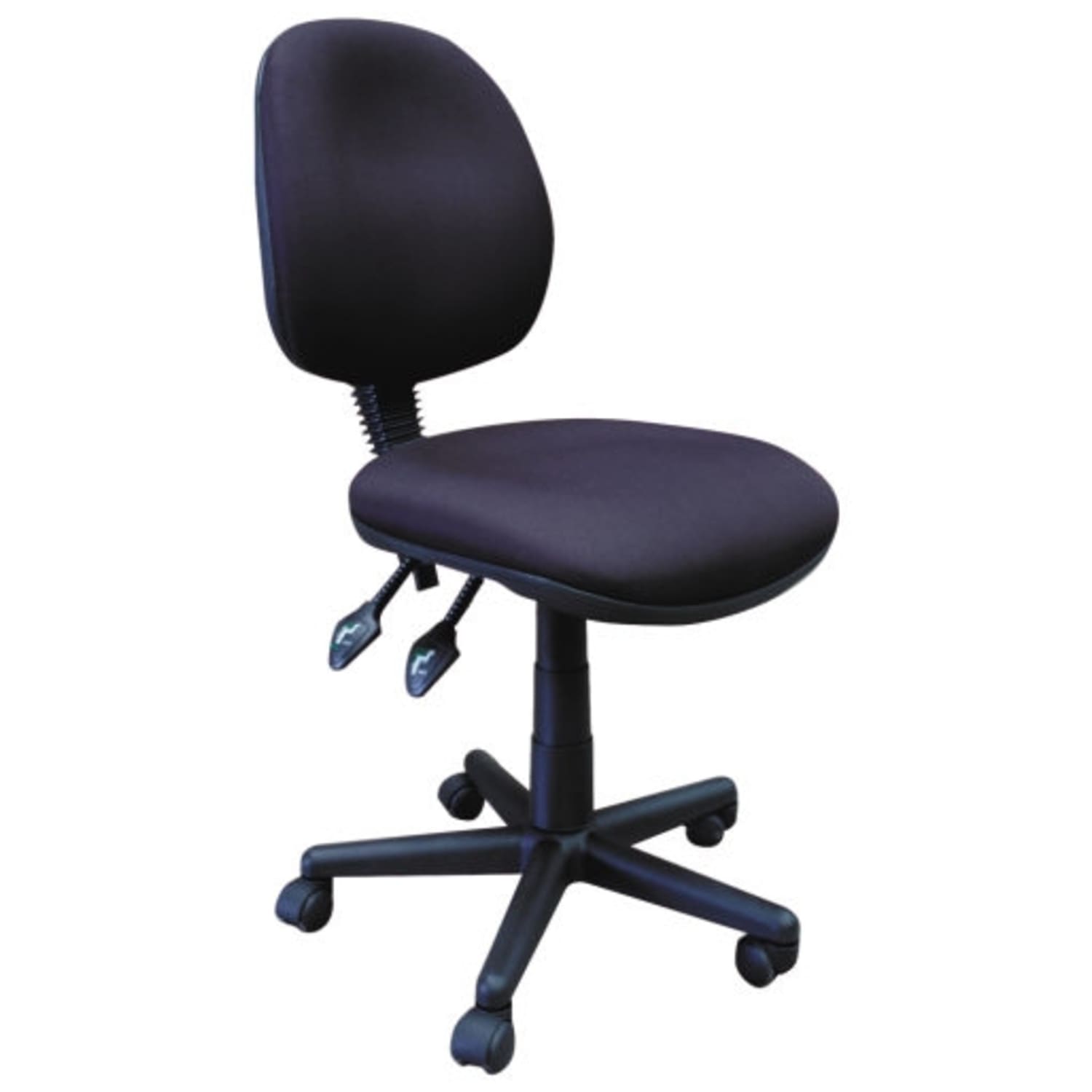 Rapid Line Typist Chair 9 To 5 Semi Ergonomic Mid Back Blue - Impact