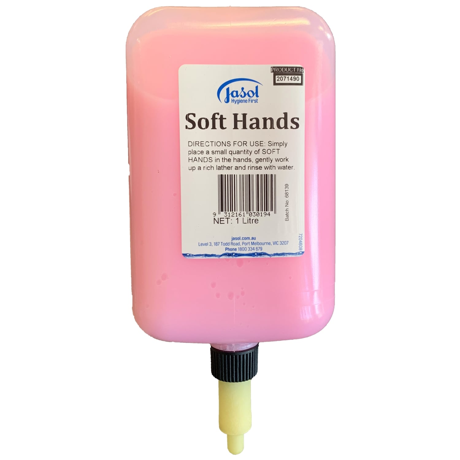 Hand Lotion Jasol Soft Hands 1L Bladder Refill - Impact