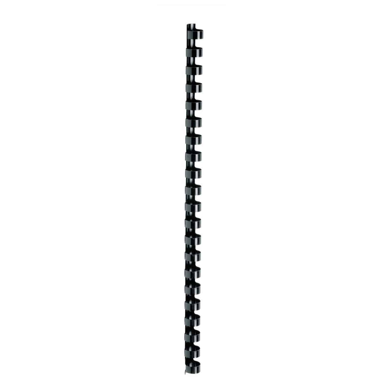 Rexel Binding Combs 14mm Black 20 Ring 100 Pack - Impact