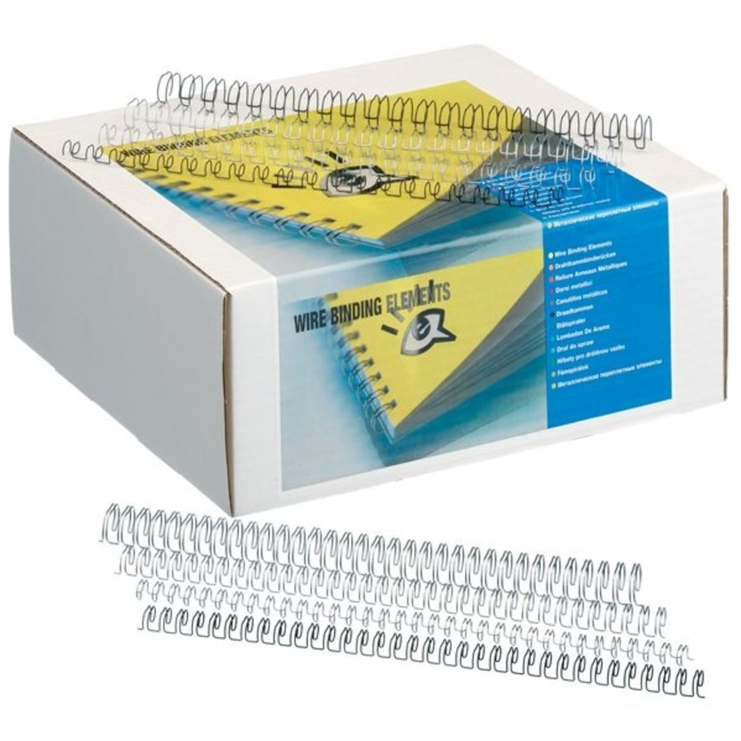 Gbc Wire Comb 34 Loop 12mm Black 100 Pack - Impact