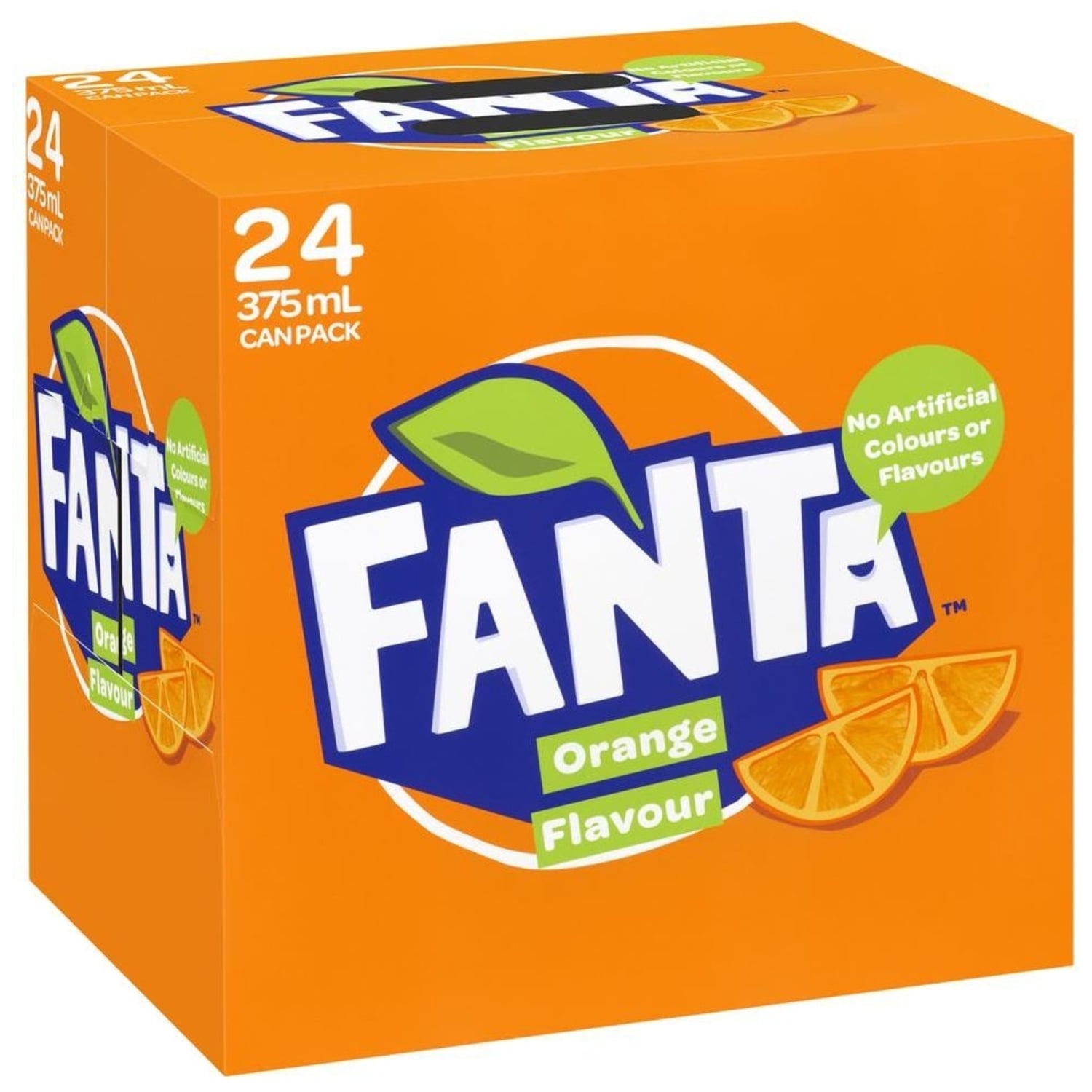 Fanta Soft Drink Can 375ml Carton of 24 - Impact