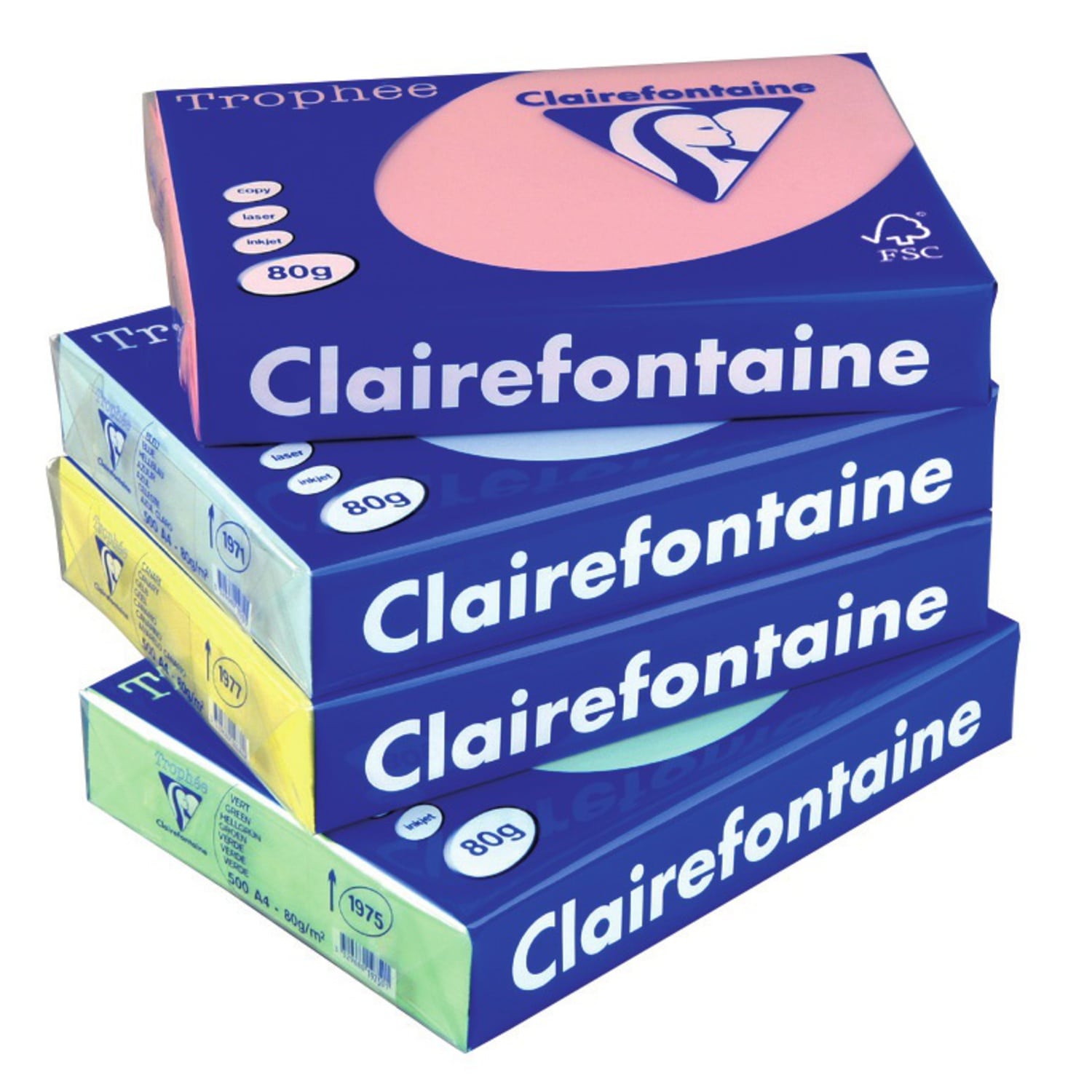 Trophee Colour Paper A4 120gsm Intense Lilac Ream of 250 sheets - Impact