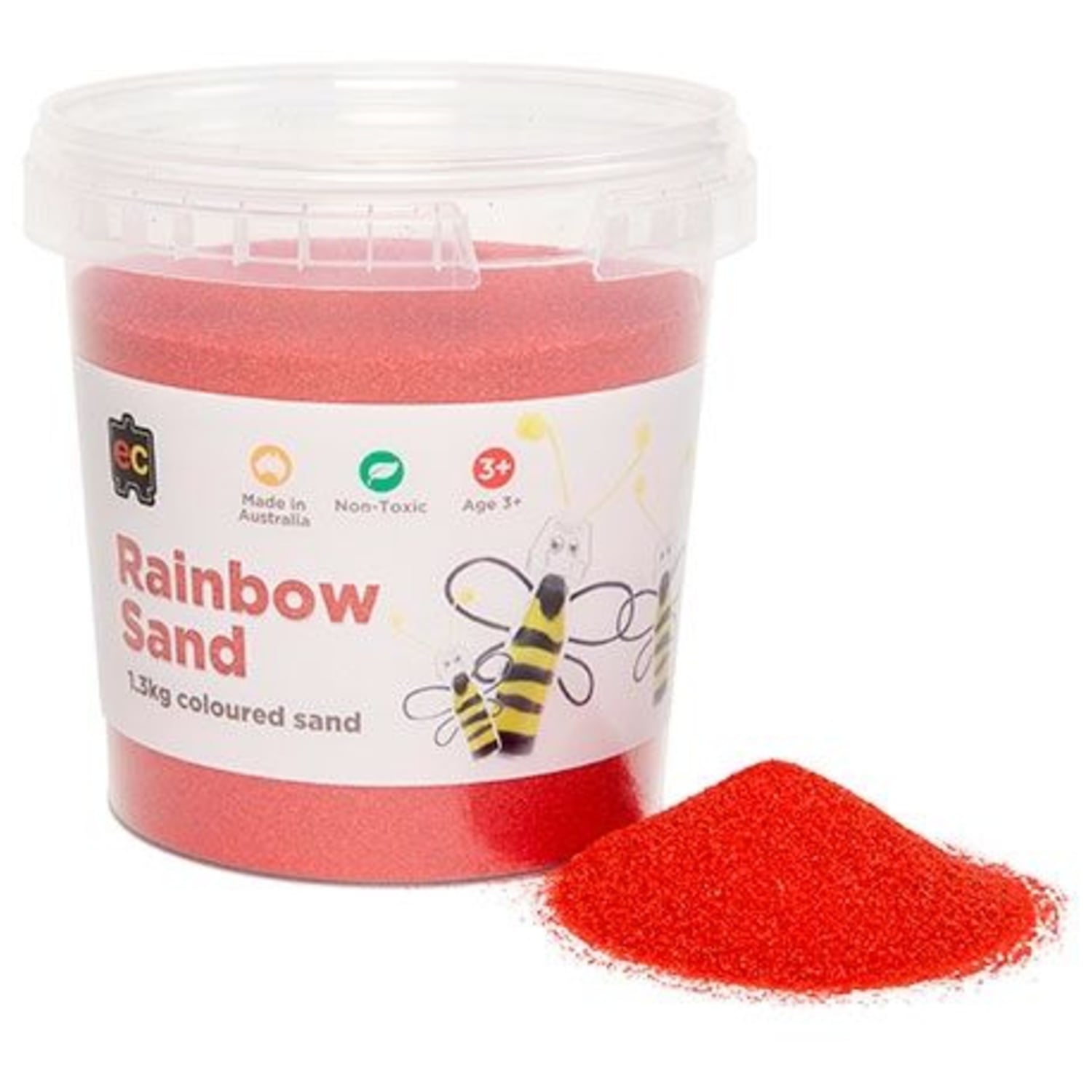 EC Rainbow Sand RS1RD 1kg Red - Impact