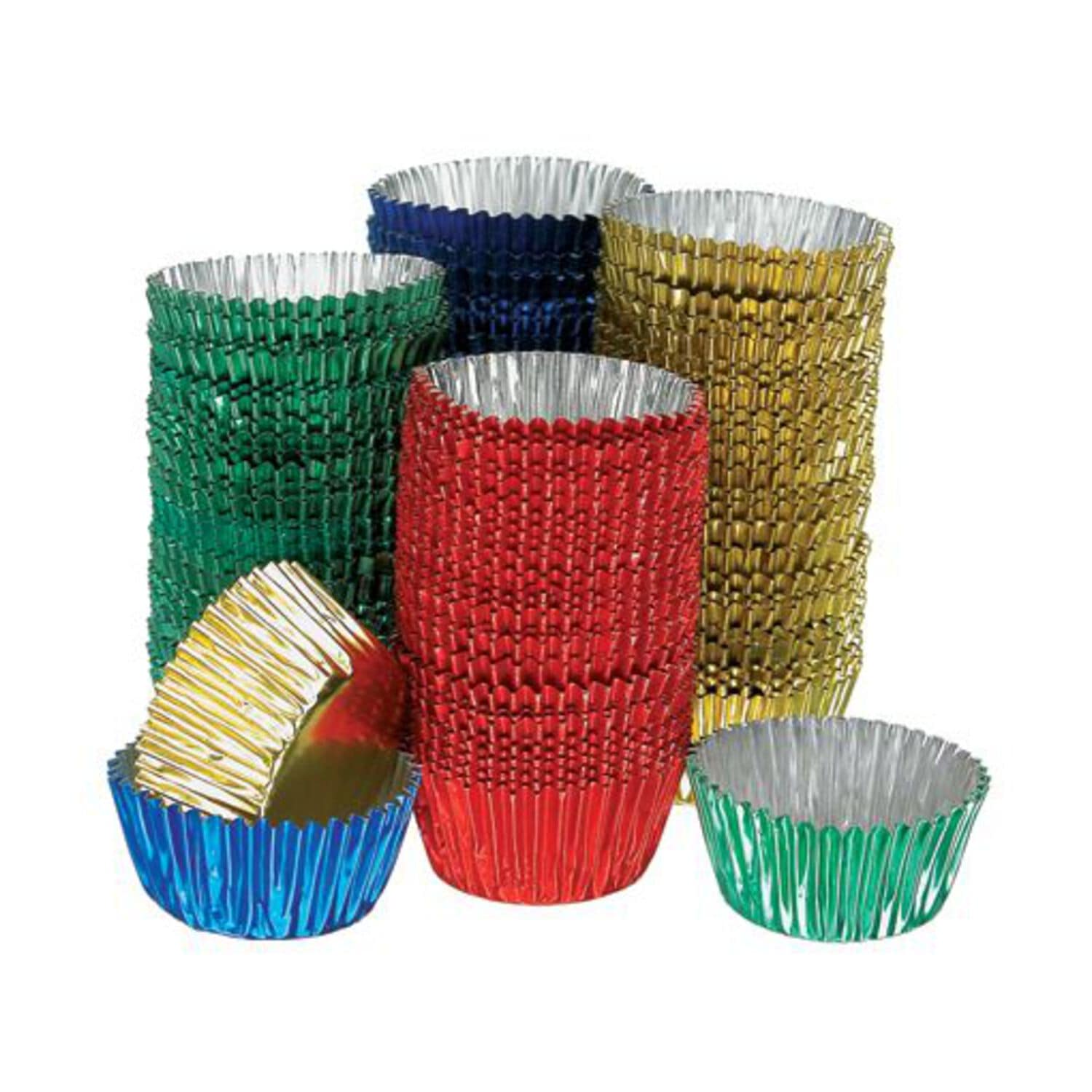 Mini Patty Pan 100's Metallic - Impact