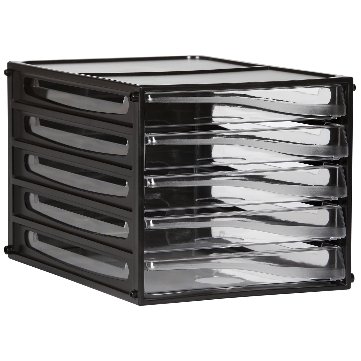 Esselte Desktop Filing Drawers A4 5d Black - Impact
