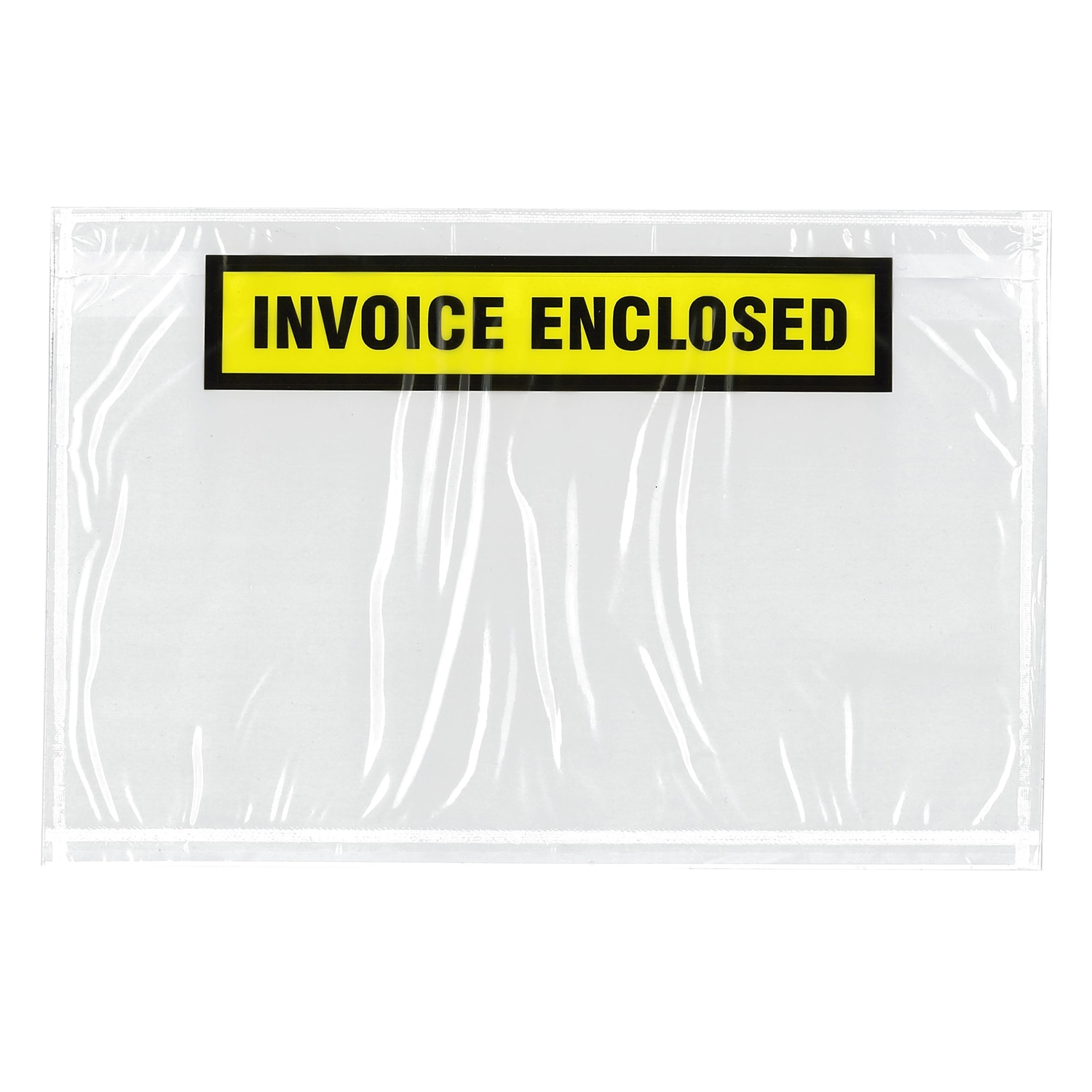 : Labelopes Invoice Enclosed 230x150mm Large White Back Blk/ylw Bx1000 ...