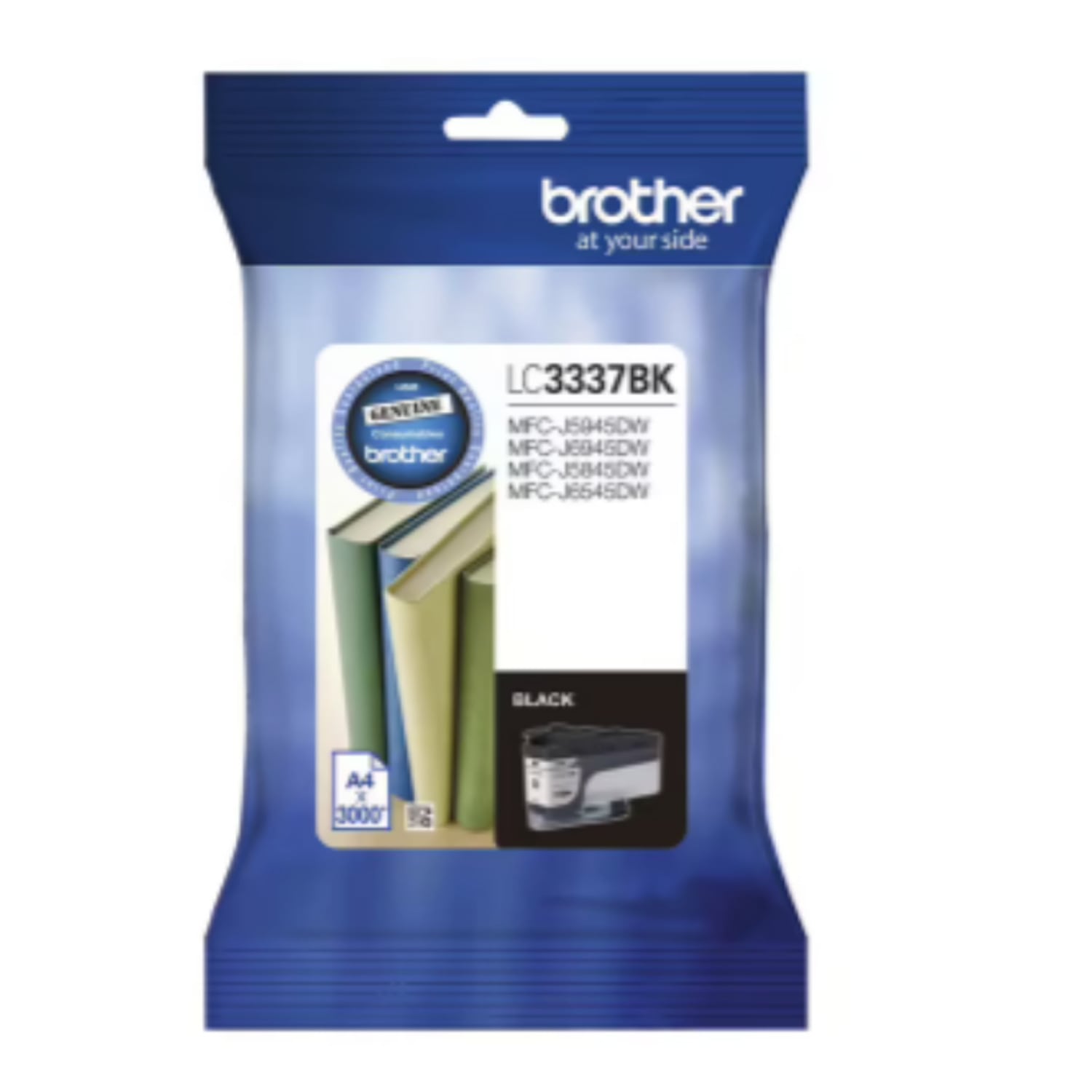 Brother LC3337 Black Ink Cart - Impact