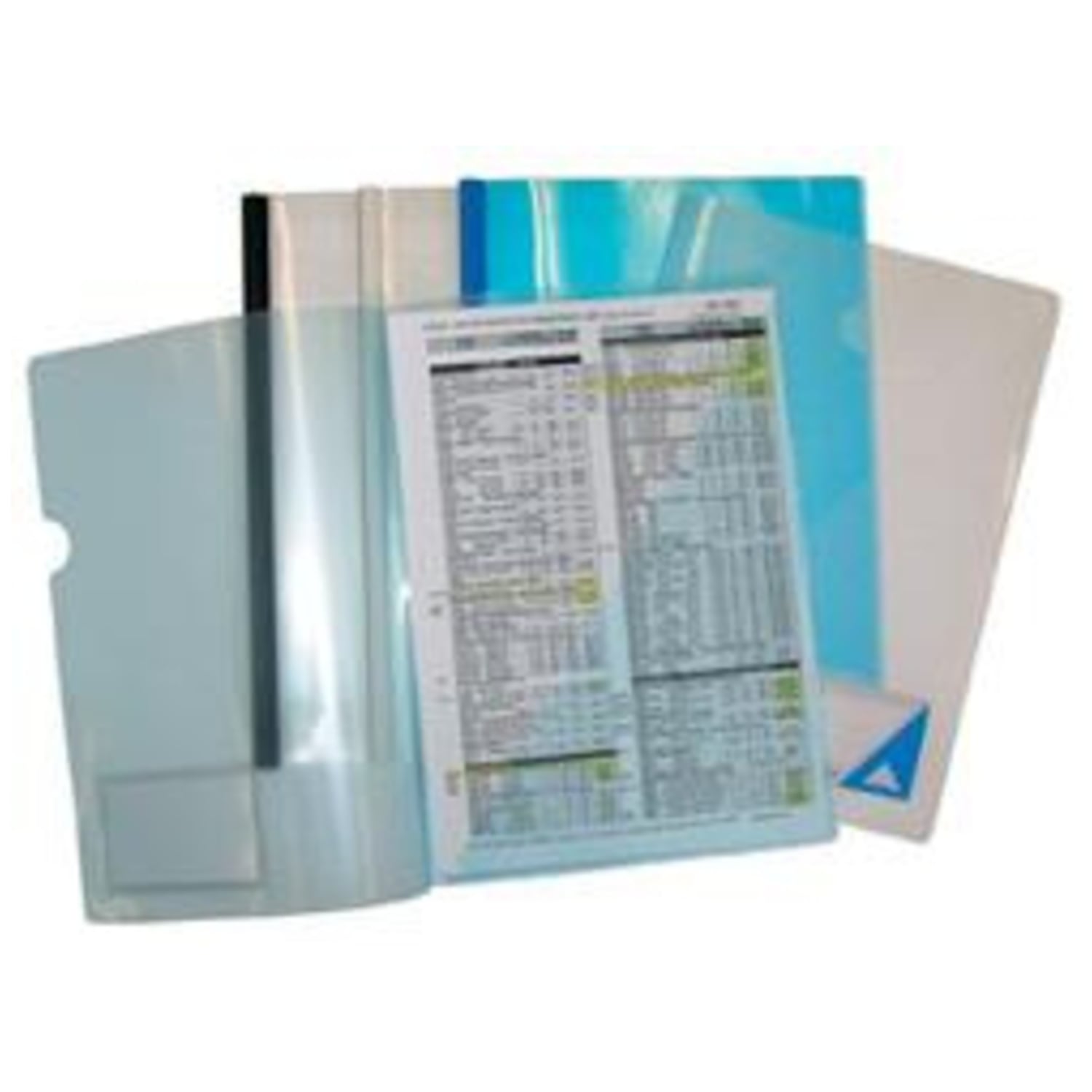 Clear File A4 W/spine 202a Clear - Impact