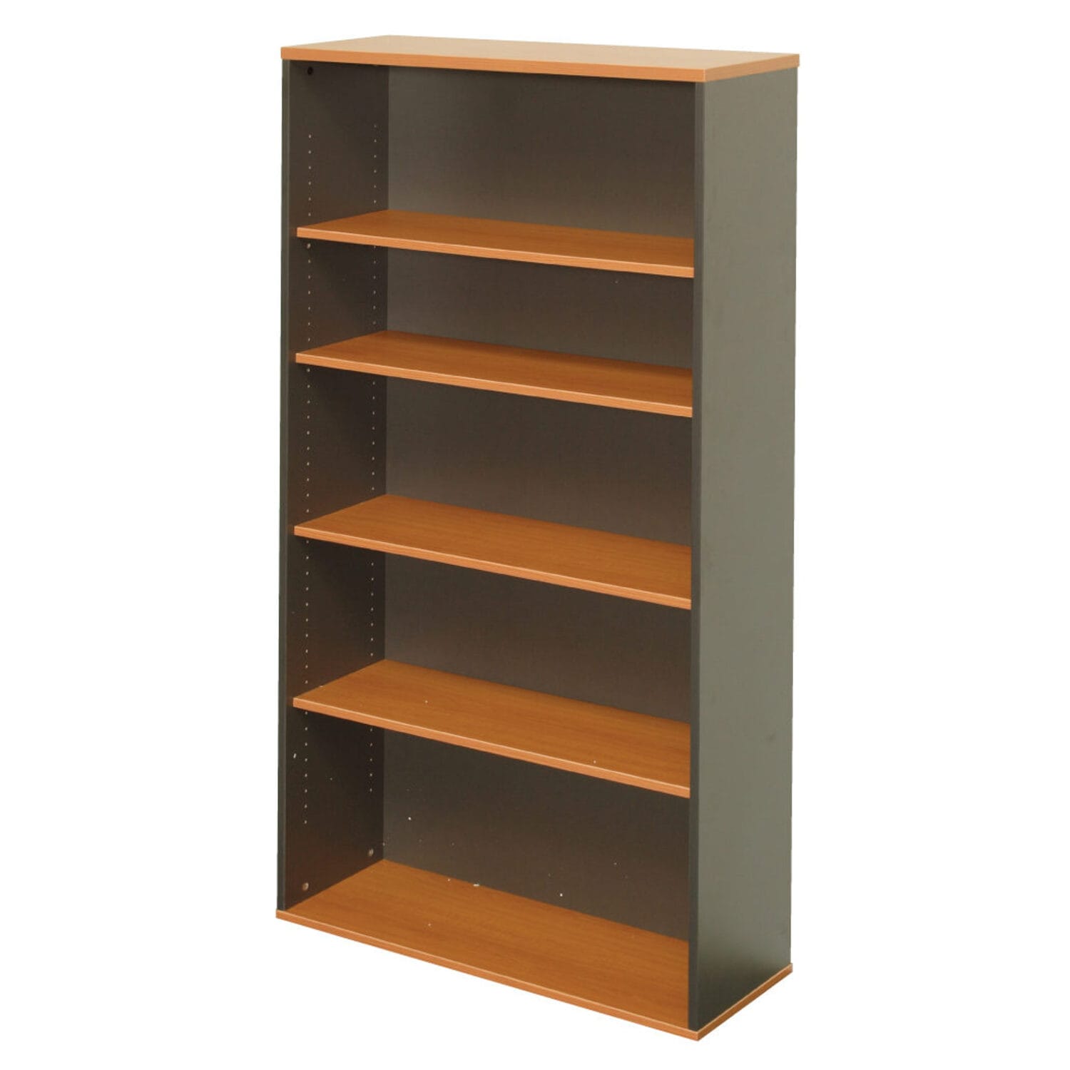 Rapid Worker Bookcase 900W x 315D x 1800H Cherry/Ironstone - Impact