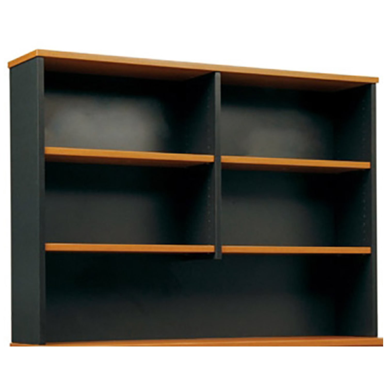 Rapid Worker Hutch 1500W x 315D x 1070H Cherry/Ironstone - Impact