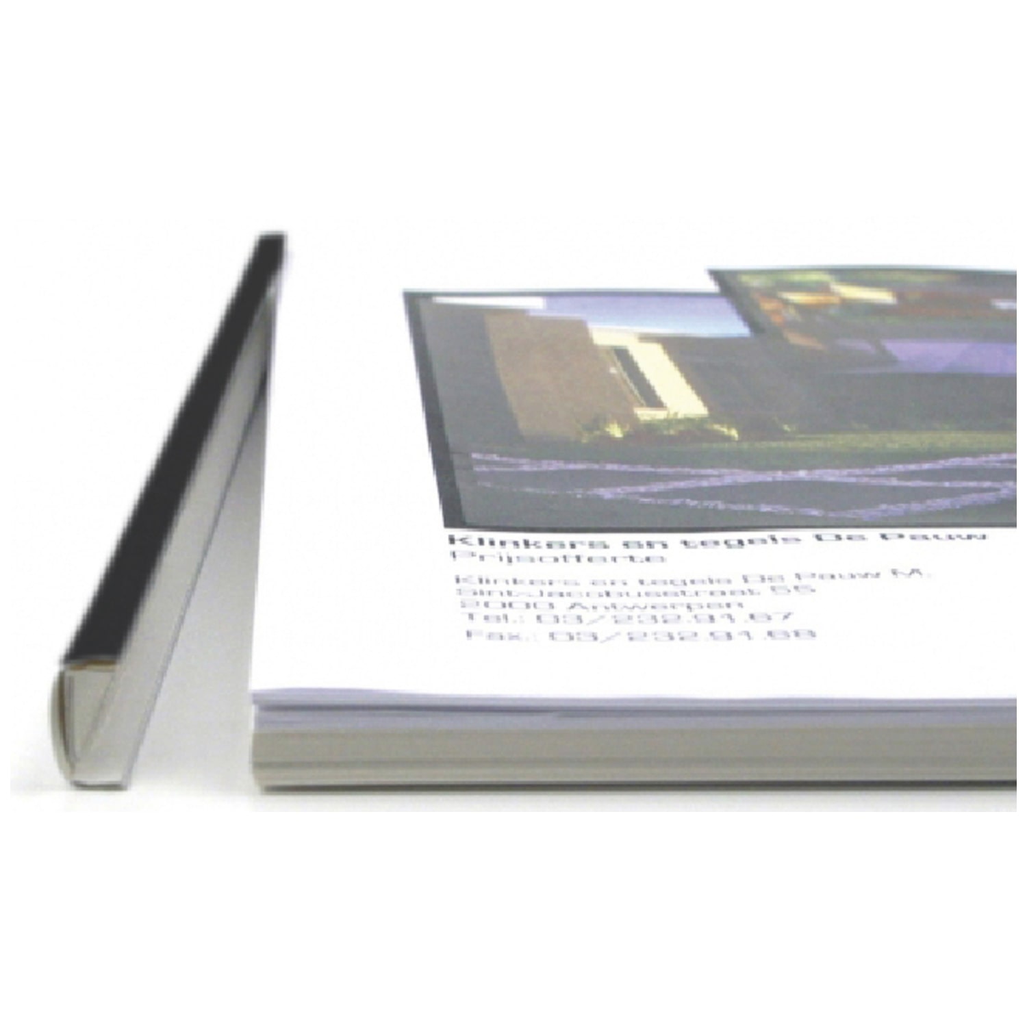 Unibind Thermal Unicover Flex 60 A4 Black Bx88 (40-60 Sheets) 7Mm Spine ...
