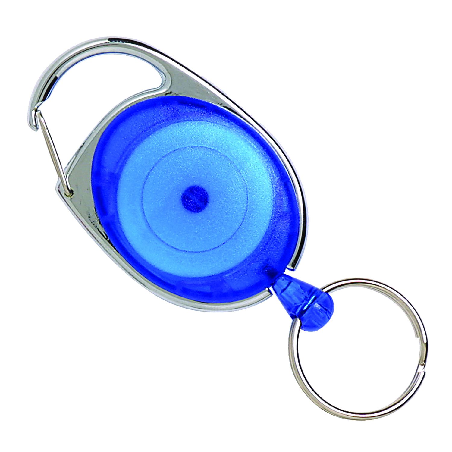 Rexel ID Retractable Snap Lock Key Holders Blue - Impact