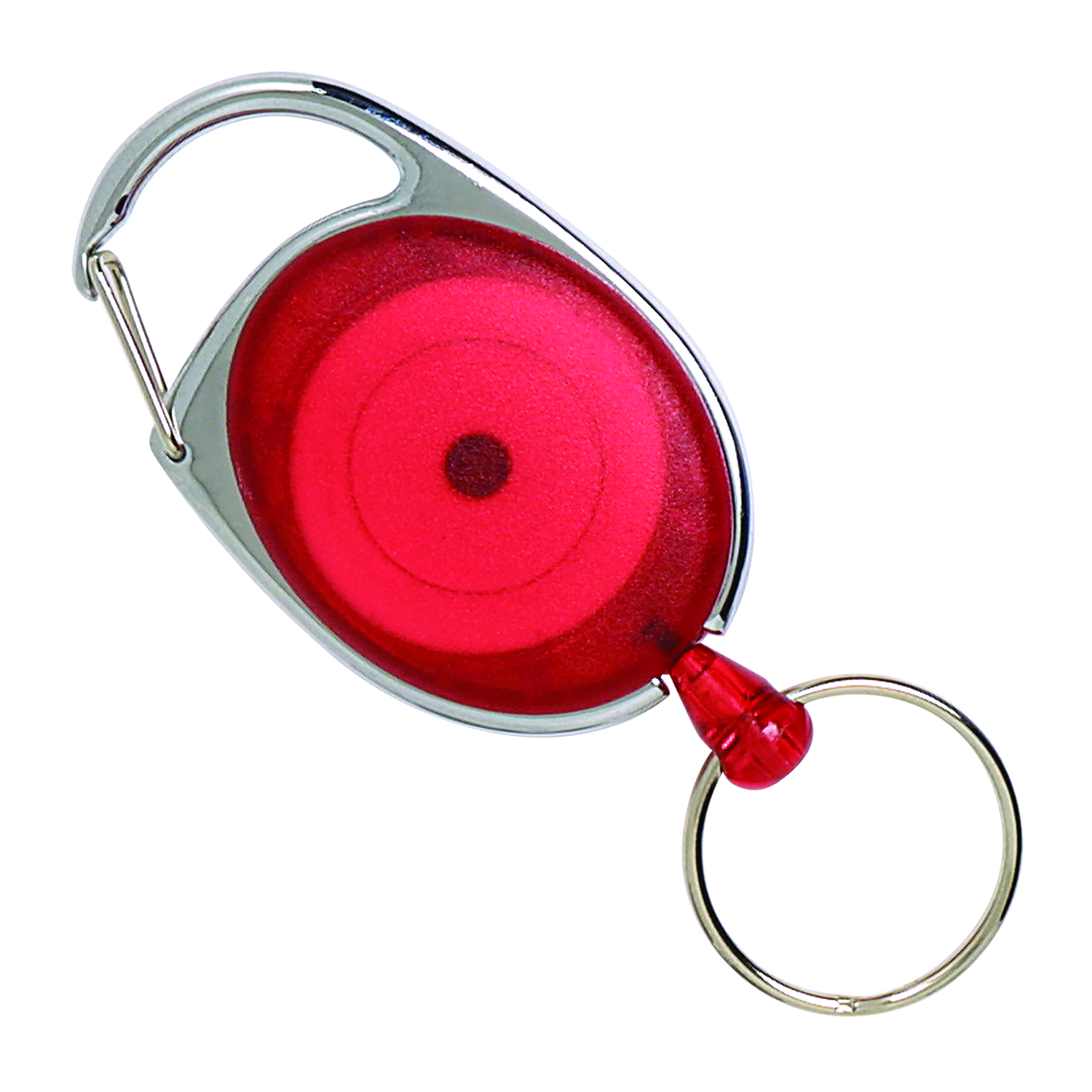 Rexel ID Retractable Snap Lock Key Holders Red - Impact