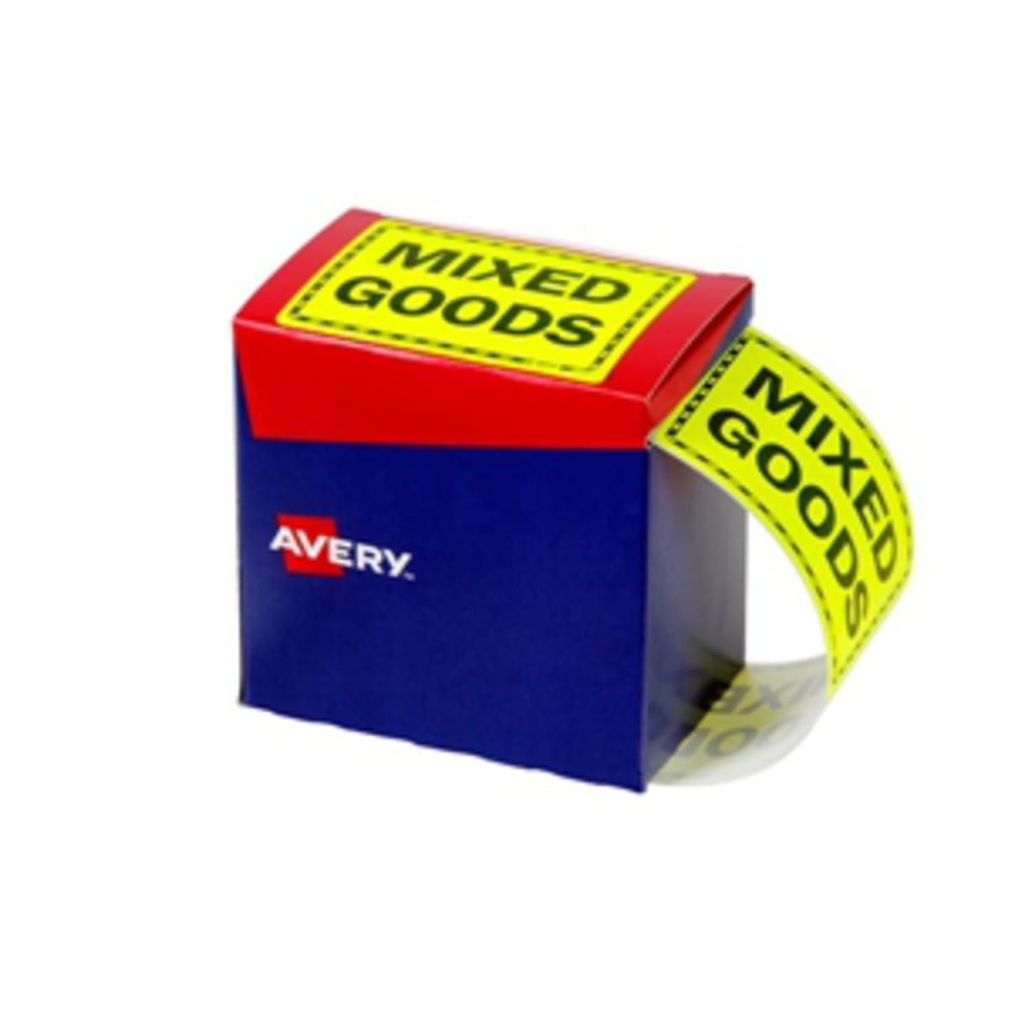 Avery Mixed Goods Labels 125 X 75 Mm Fluoro Yellow 750 Labels (932614 ...