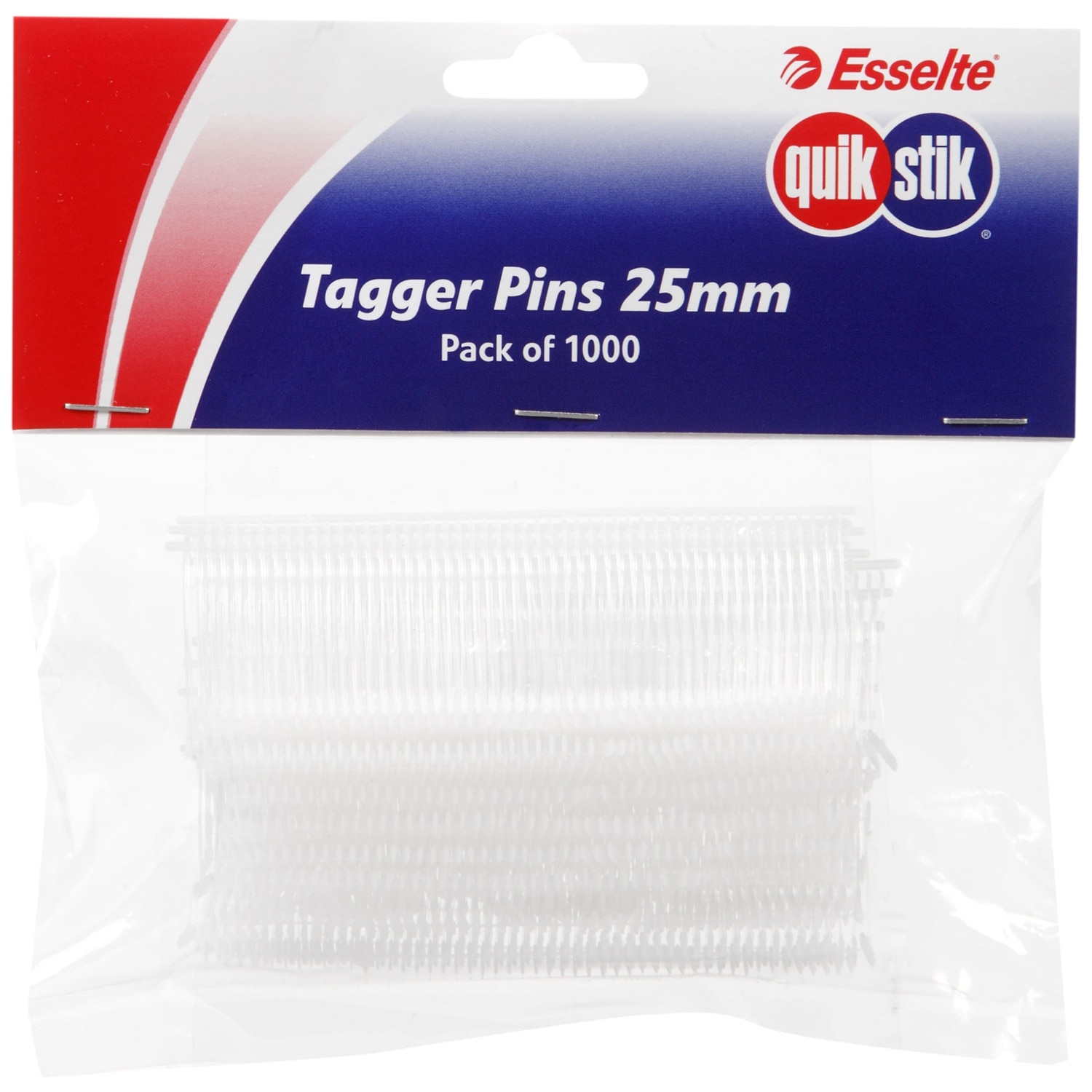 Quikstik Tagger Pin 25mm Pack of 1000 - Impact