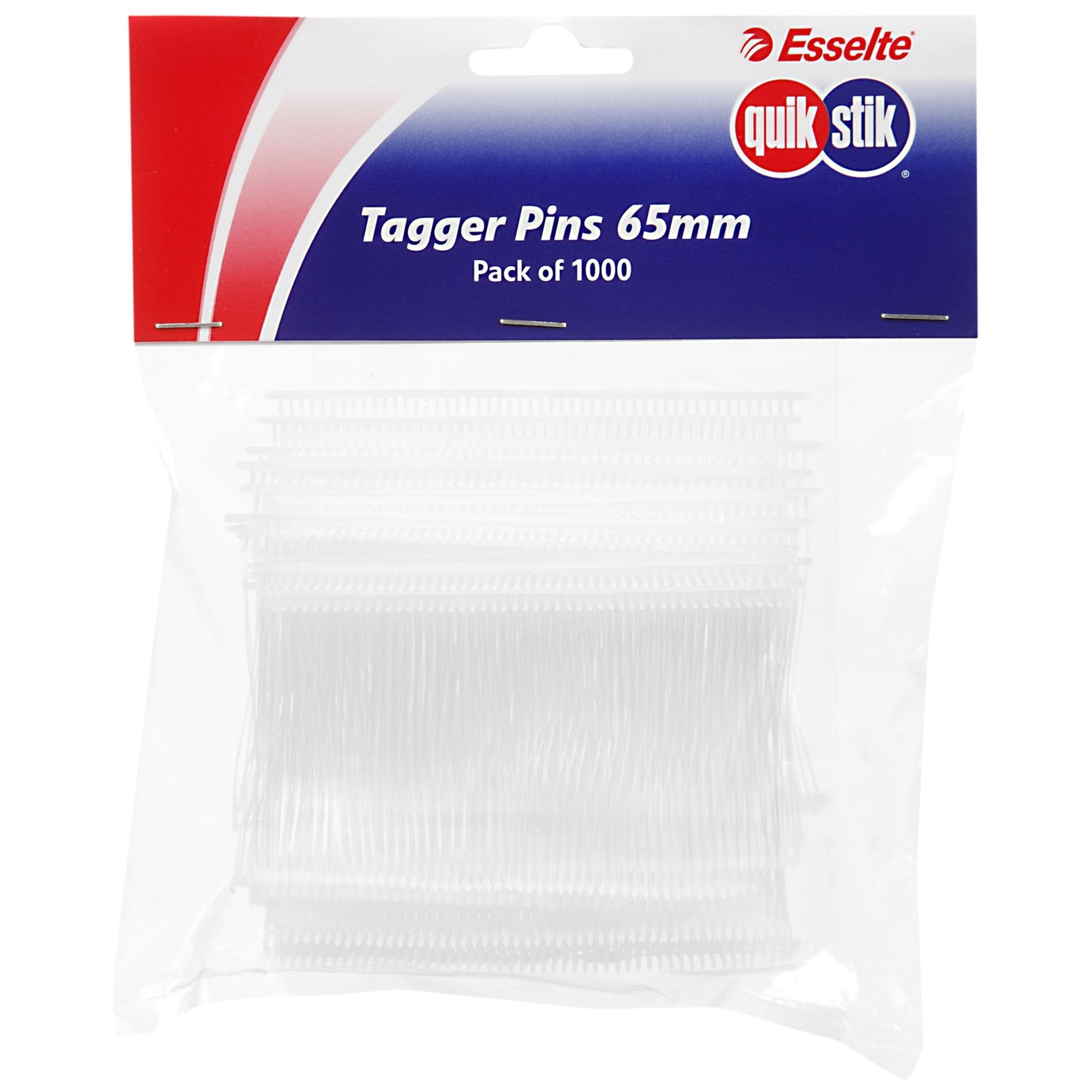 Quikstik Tagger Pin 65mm Pack of 1000 - Impact