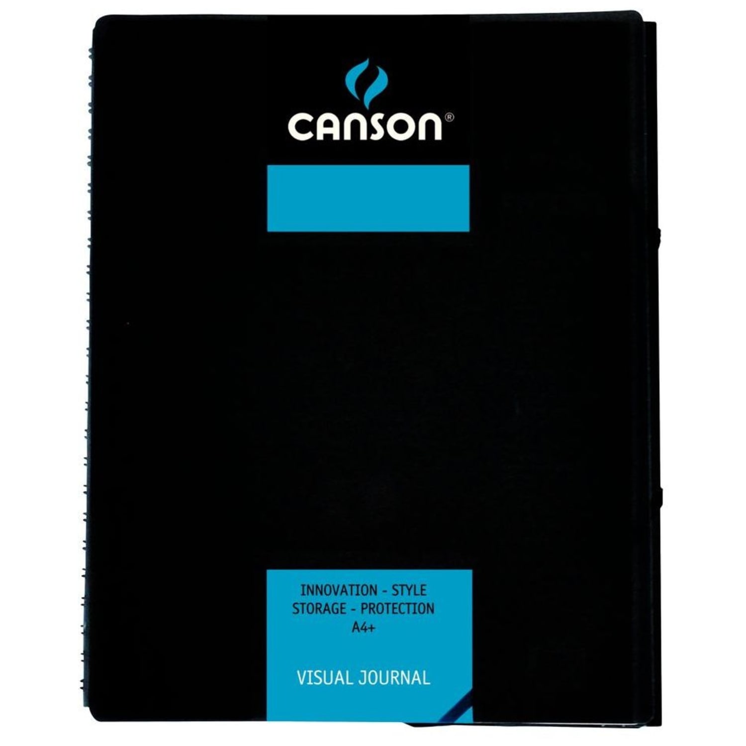 Canson Visual Journal 60 Sheet 24X32cm Blue - Impact
