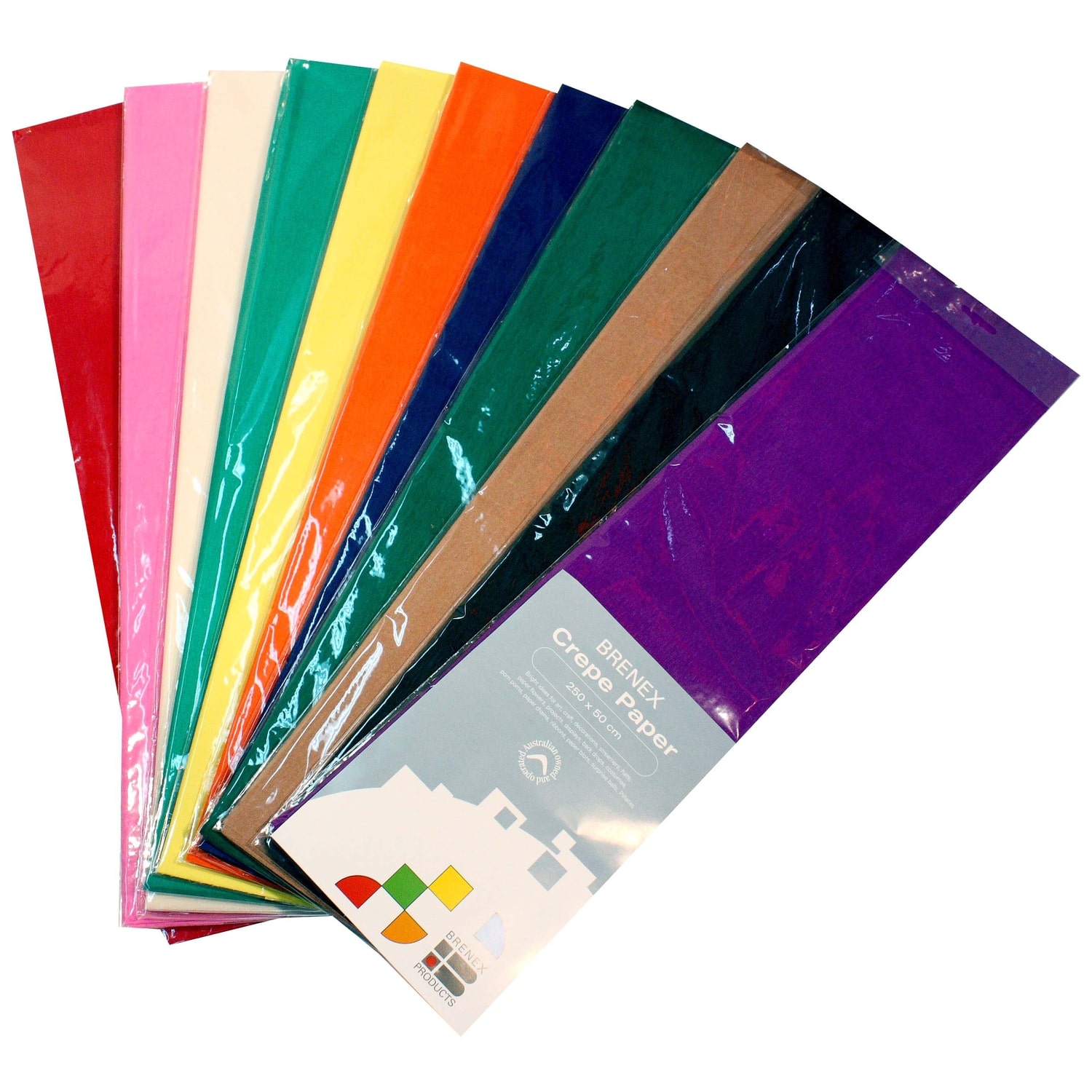 Brenex Paper Crepe - Pink - Impact