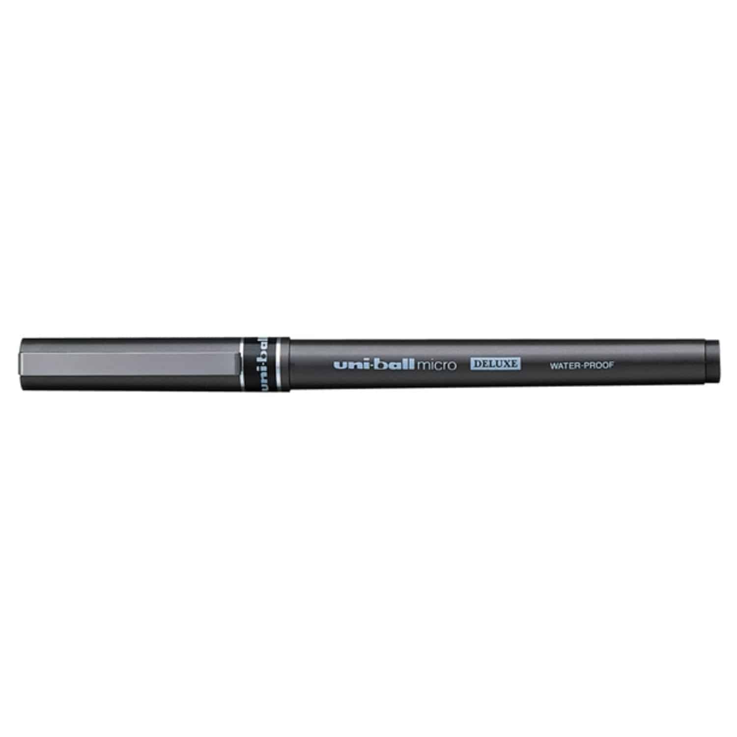 Uni-Ball Micro Delux Black Pen - 0.5 - Impact