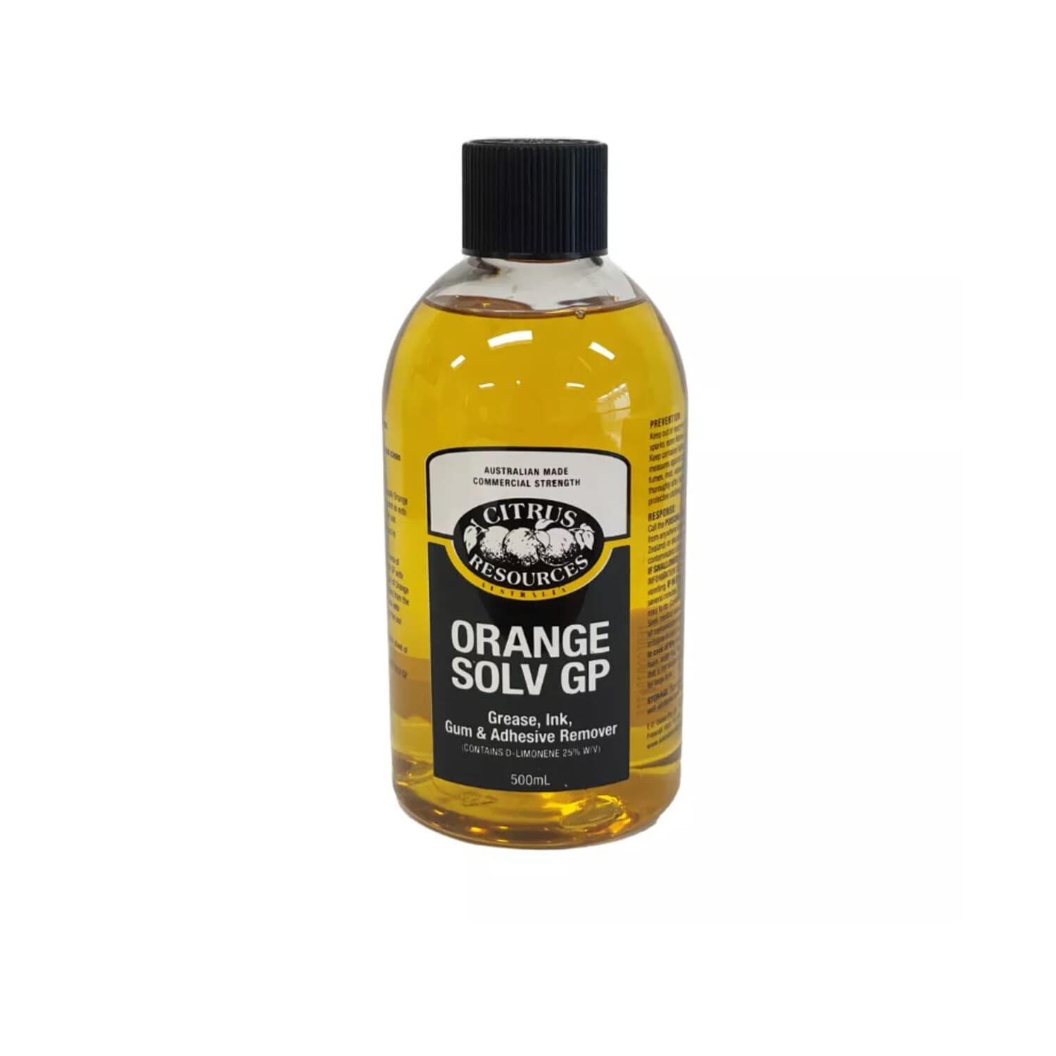 Citrus Orange Solv Oates Water Soluable Solvent 500ml - Impact