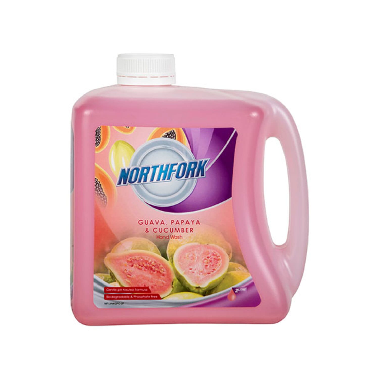 Northfork Liquid Hand Wash Guava Papaya And Cucumber 2L - Impact