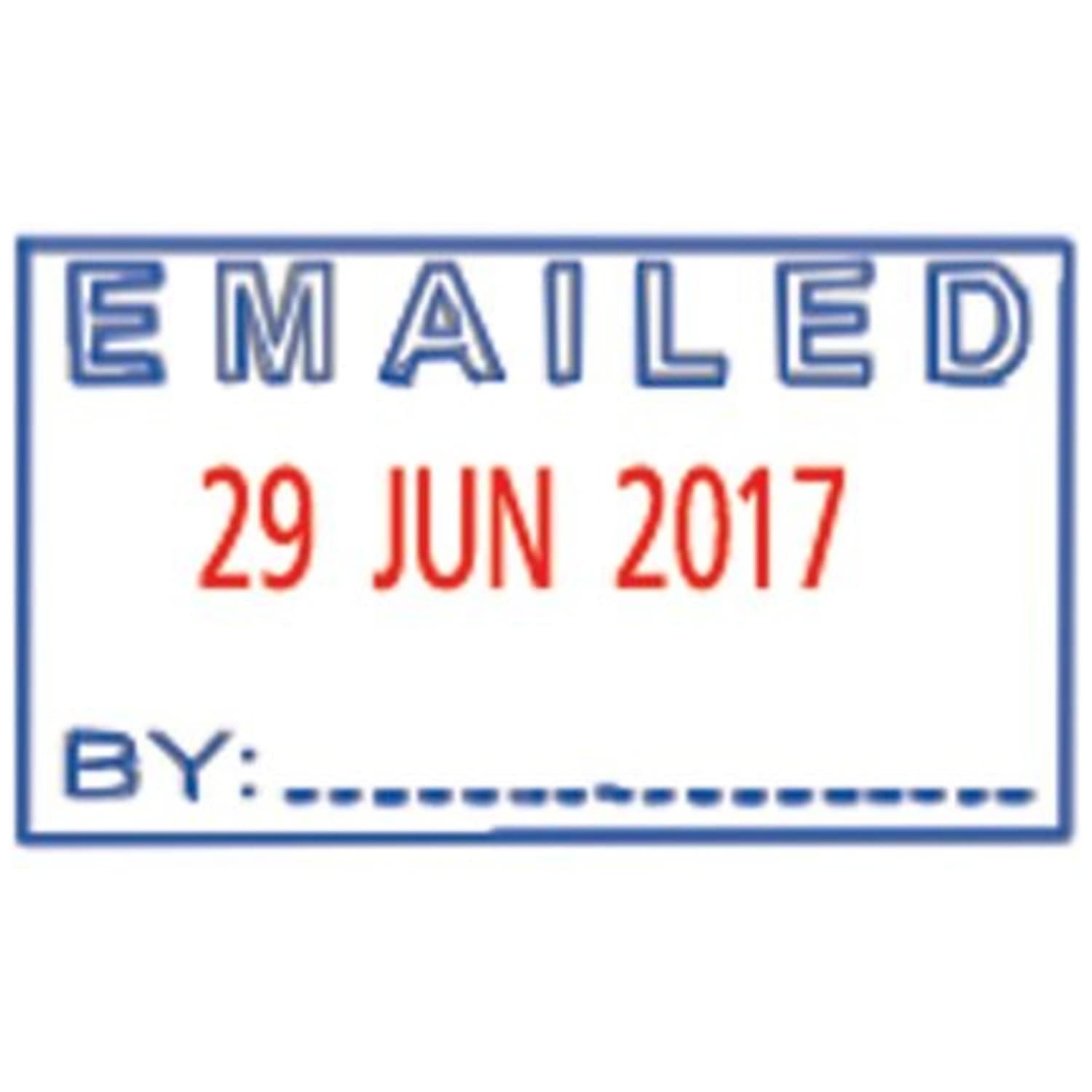 Shiny Self Inking S410 Emailed Dater Stamp - Impact