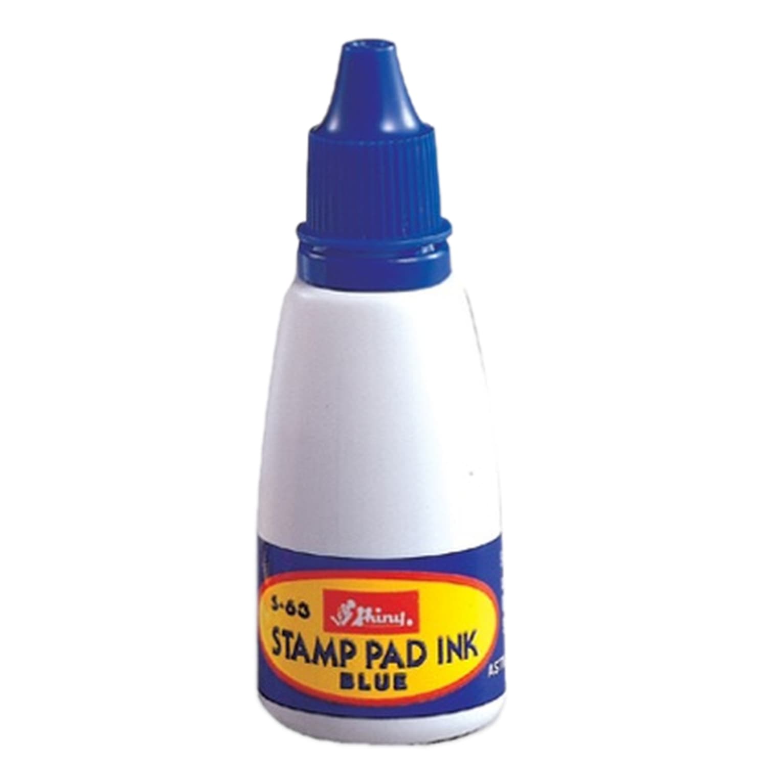 Shiny Shiny Pre Inked Stamp Refill Ink Blue - Impact