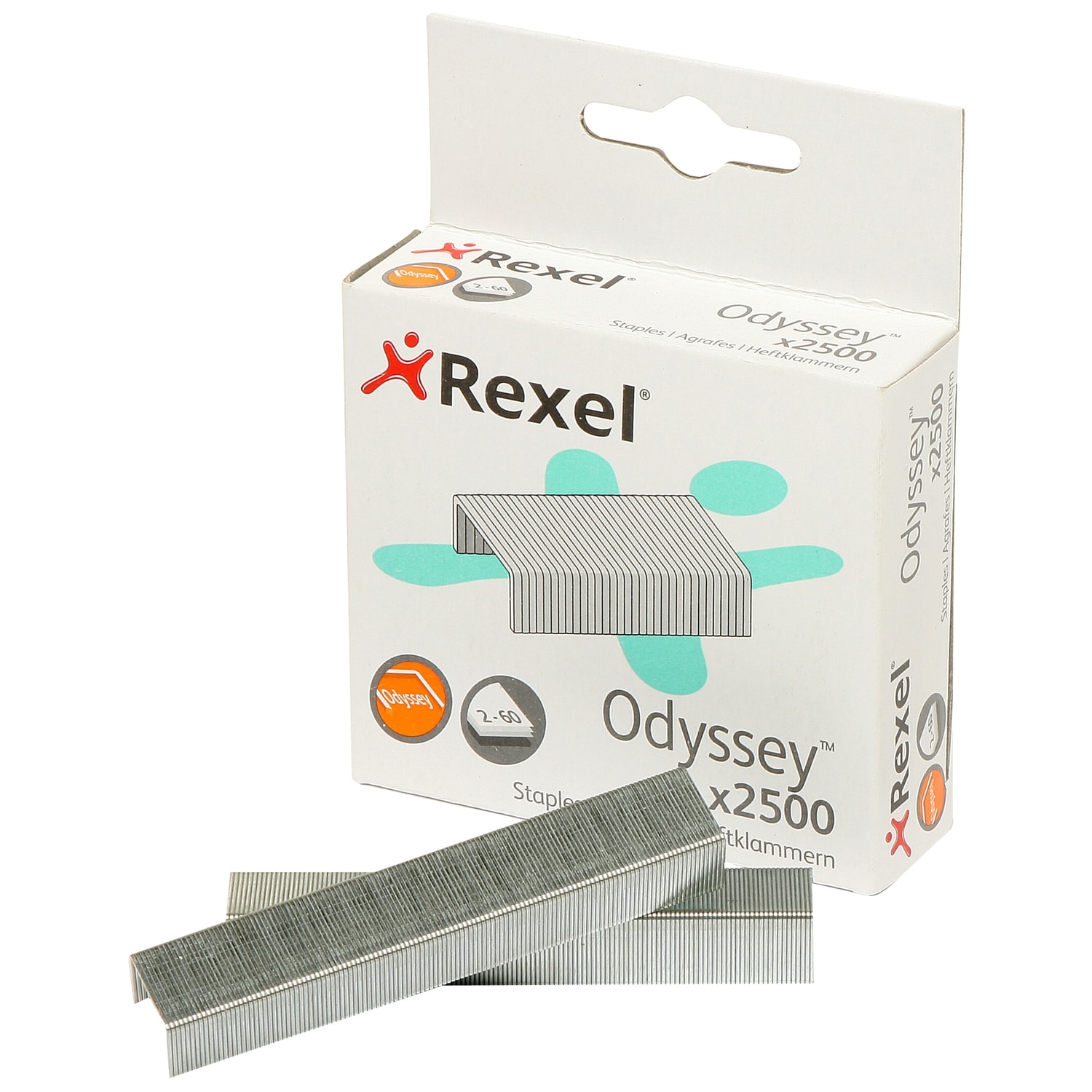 Rexel Odyssey Staples Pack of 2500 - Impact