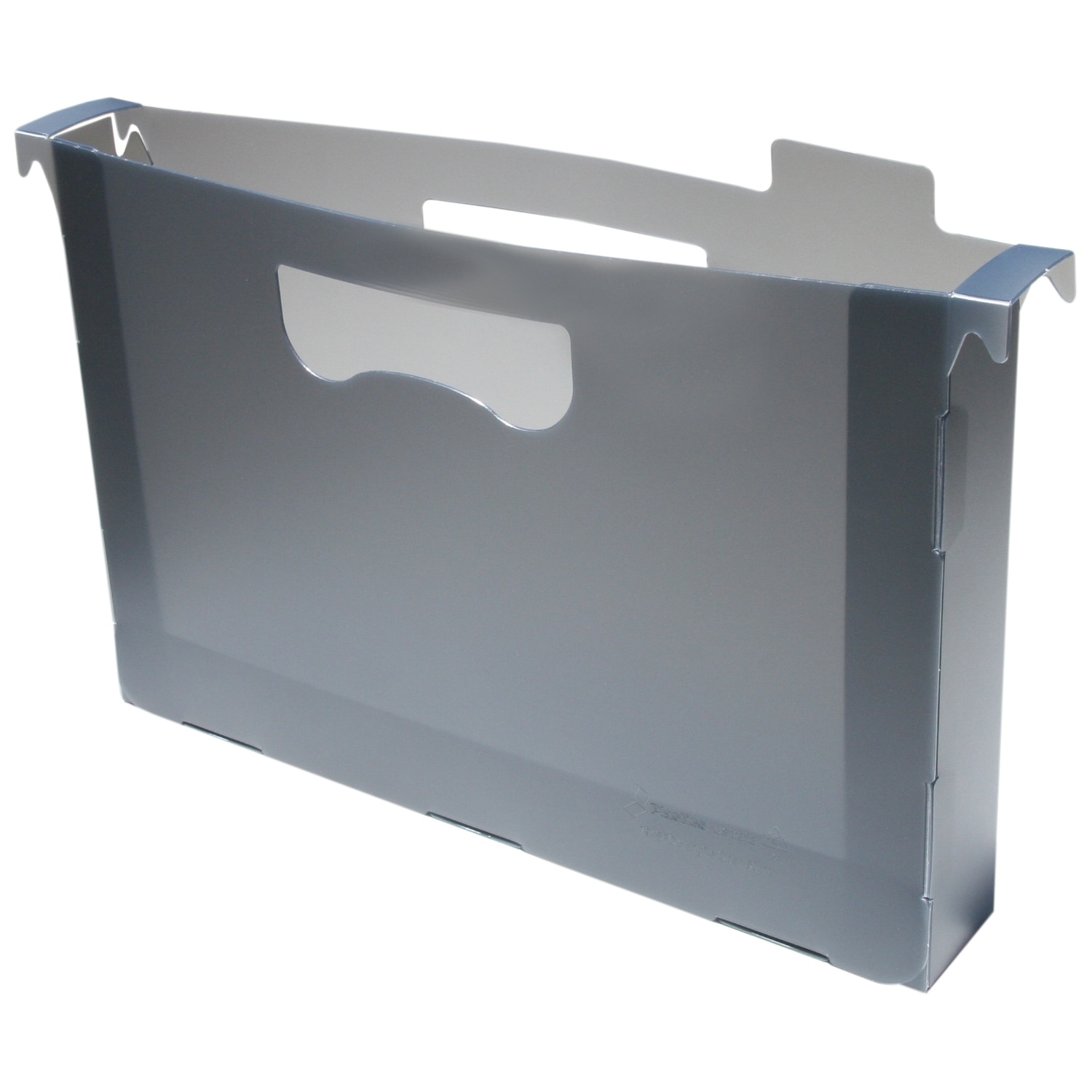 Suspension File Box 50mm Foolscap Smoke Flat - Impact