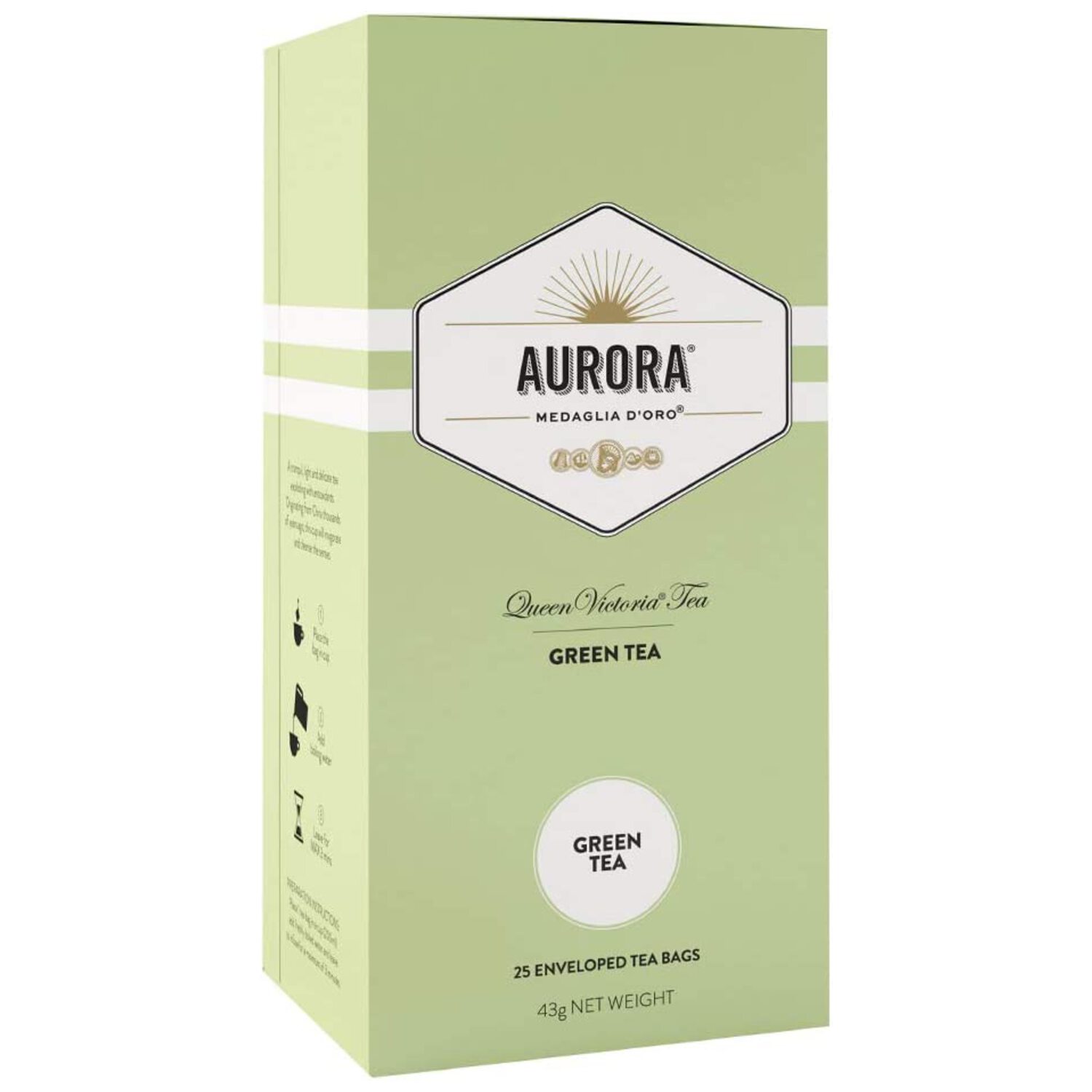 Aurora Green Tea - Pack of 25 - Impact