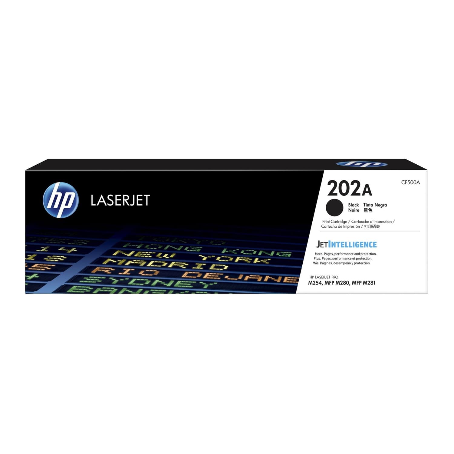 Hp 202A Black Toner Cf500A 1400 pages cartridge - Impact