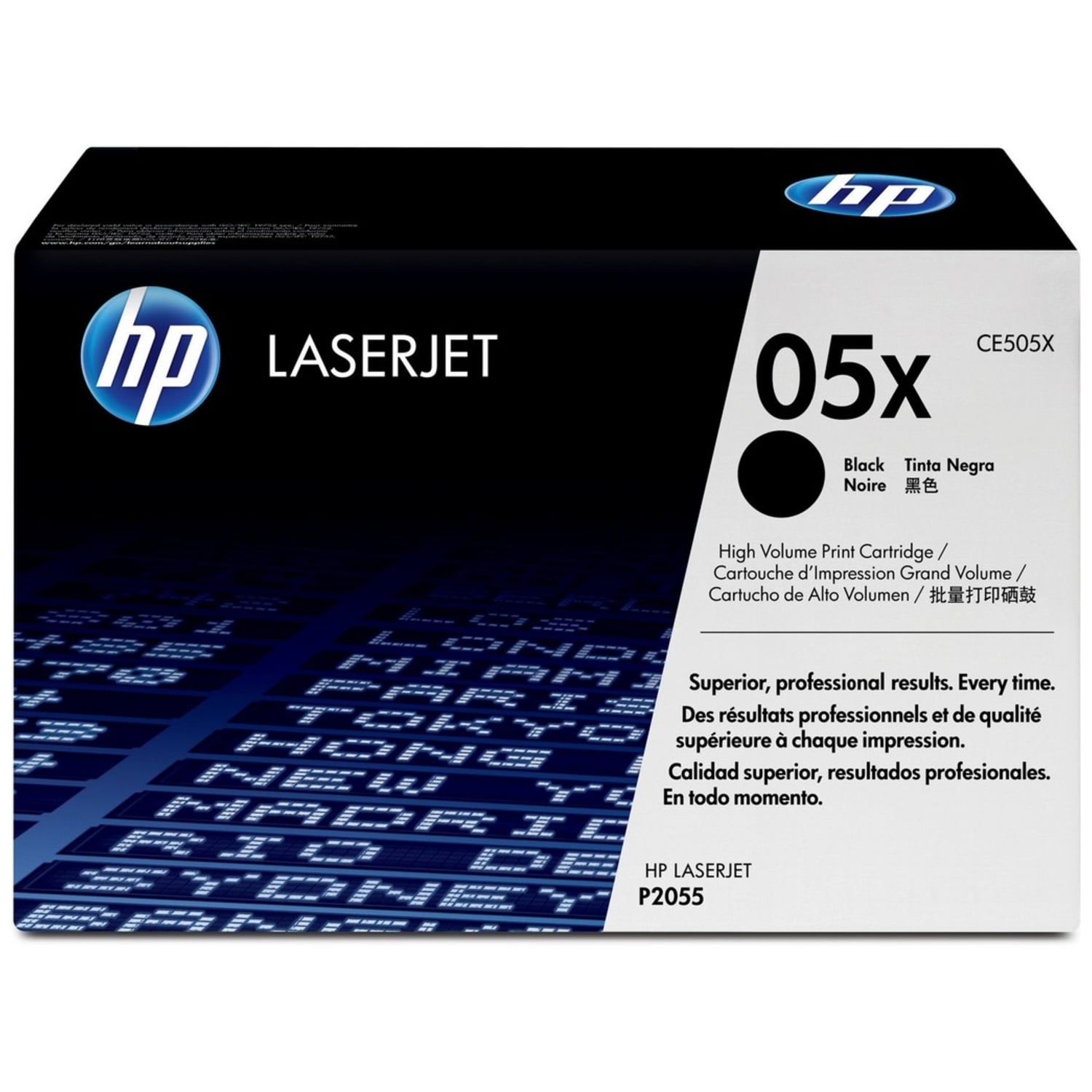 HP 05X Black Toner CE505X 6500 pages cartridge - Impact