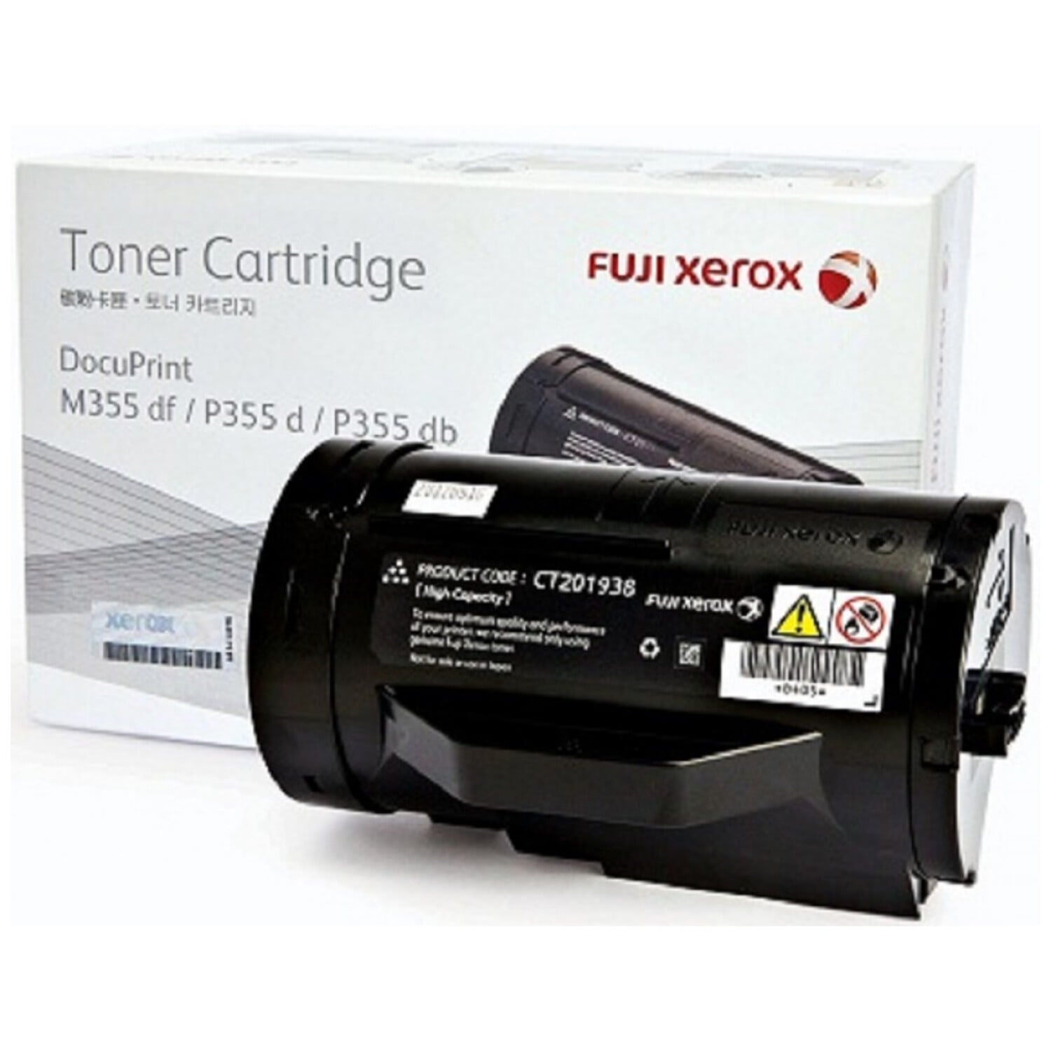 Fuji-Xerox Toner Cartridge Black 10k Ct201938 - Impact