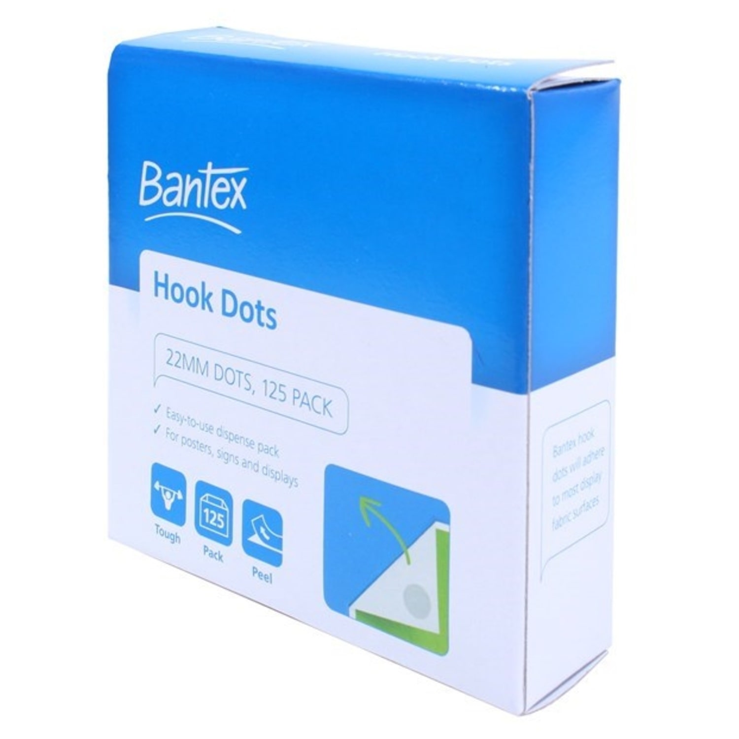 Bantex Hook Dots 22mm x 134 Dots - Impact