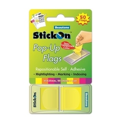 Stick On Flags Pop Up Sign Here 45MM X 12MM 5 Pads X 30 Sheets ...