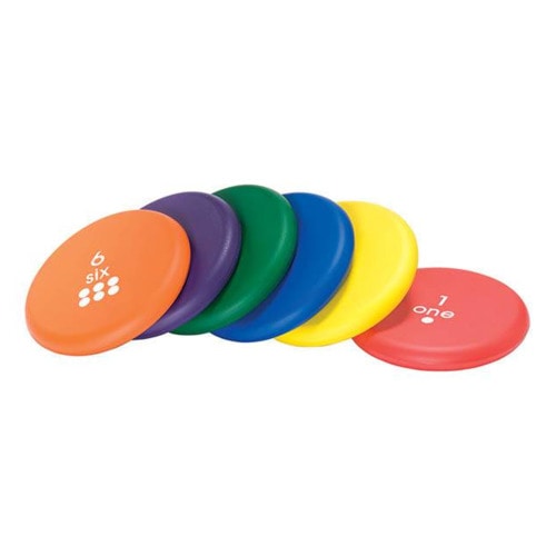 HART Numbered Foam Flying Disc Set - Impact