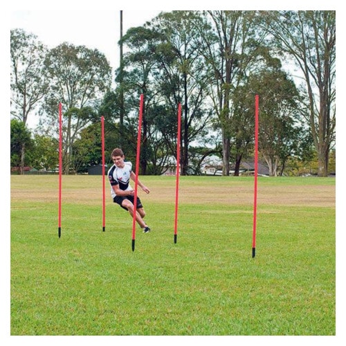 HART Rubber Base Agility Pole Yellow - Impact