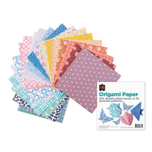 EC Paper Pack 200 20 Assorted Patterns - Impact