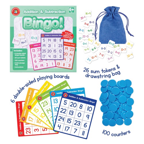 Addition & Subtraction Bingo - Impact