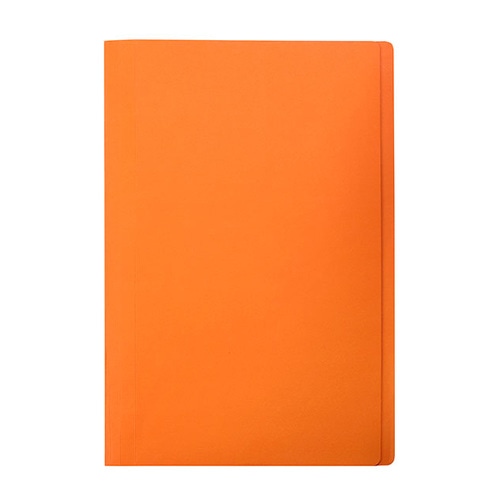 Marbig Manilla Folder Foolscap Orange Box of 100 - Impact